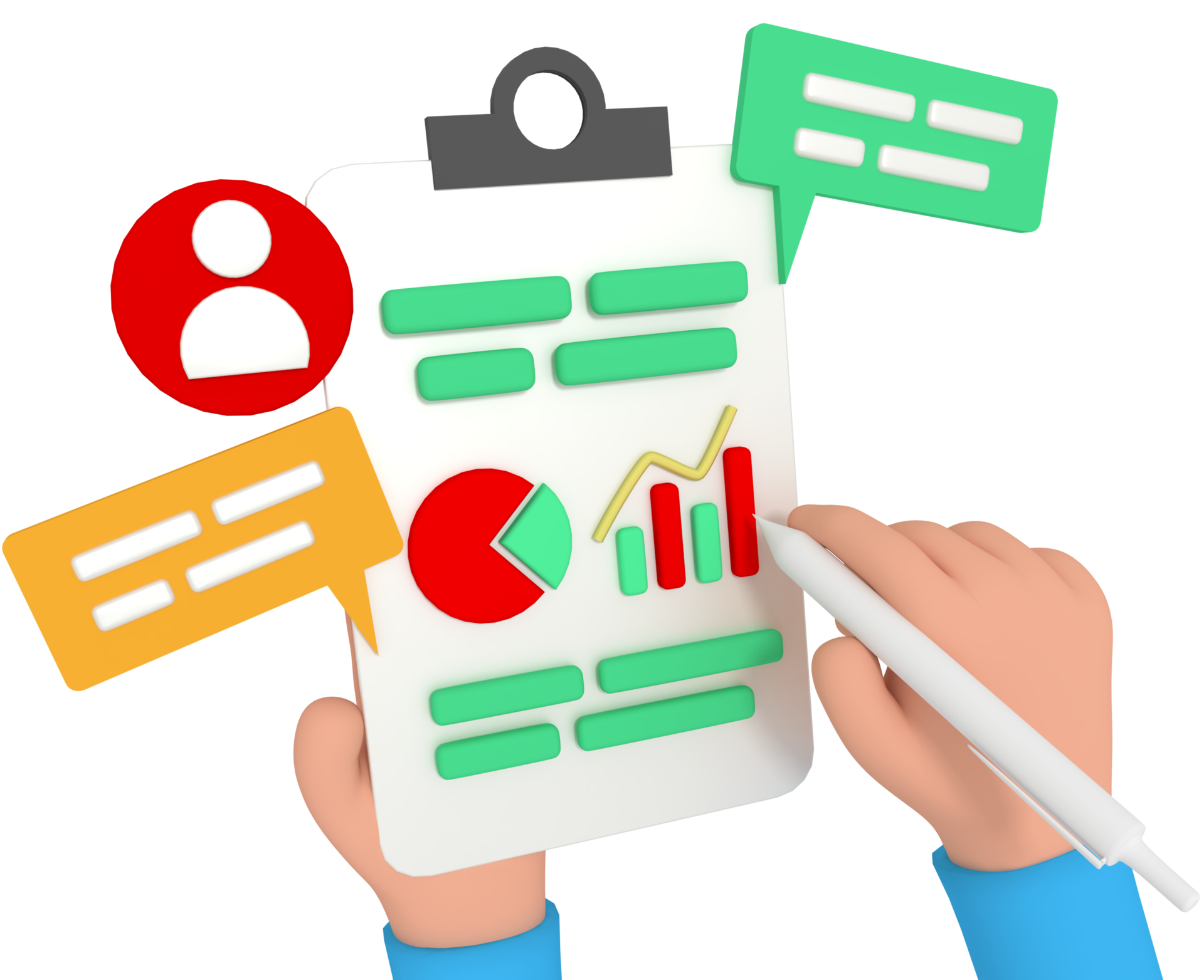 3d illustration business Data analysis 10987046 PNG 3d illustration business Data analysis 10987046 PNG