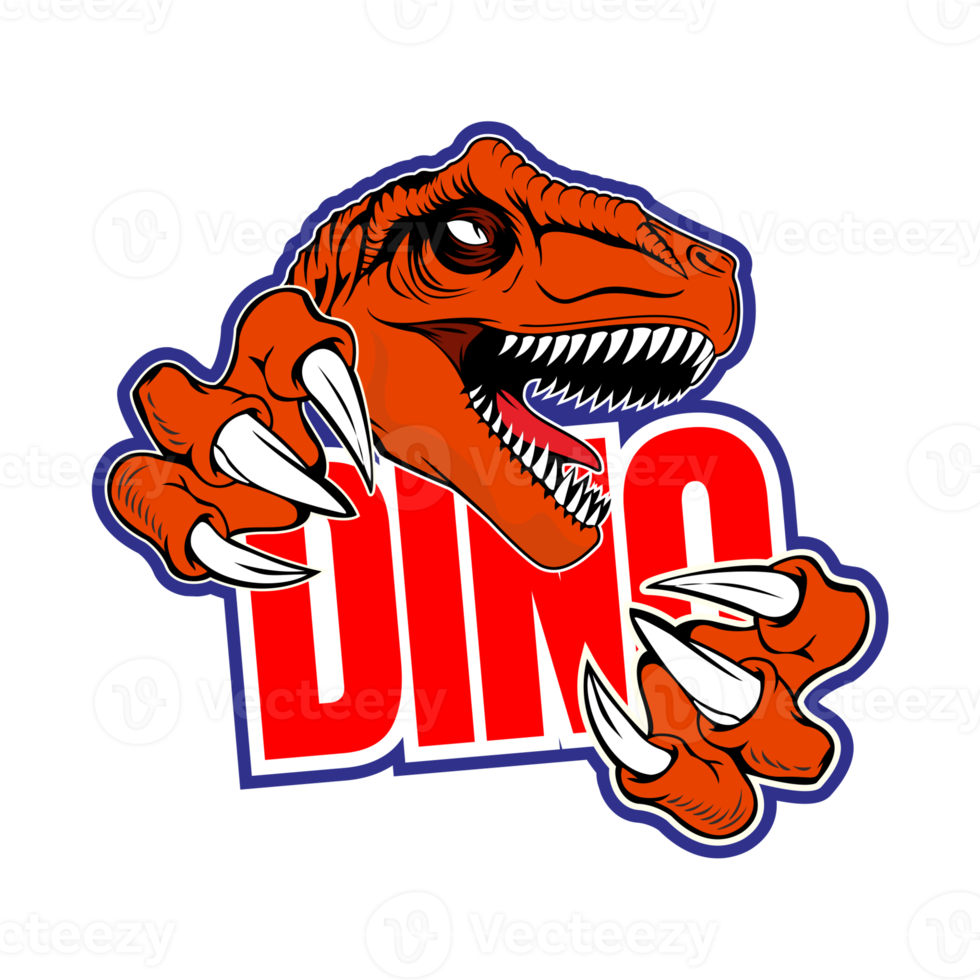 Design De Logotipo De Dinossauro