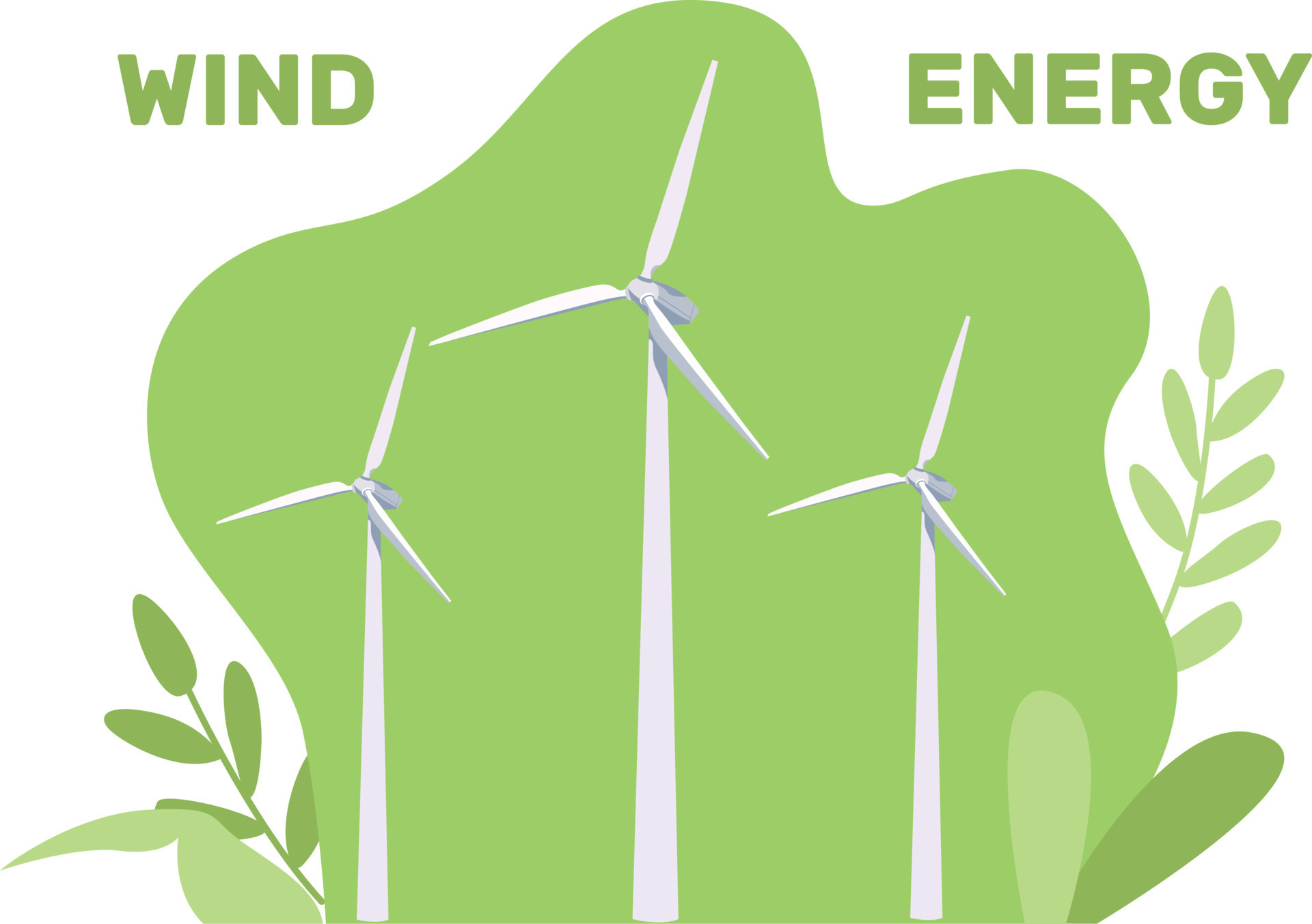 Onshore Wind Farms Green Energy Wind Turbines On Earth Wind Turbines