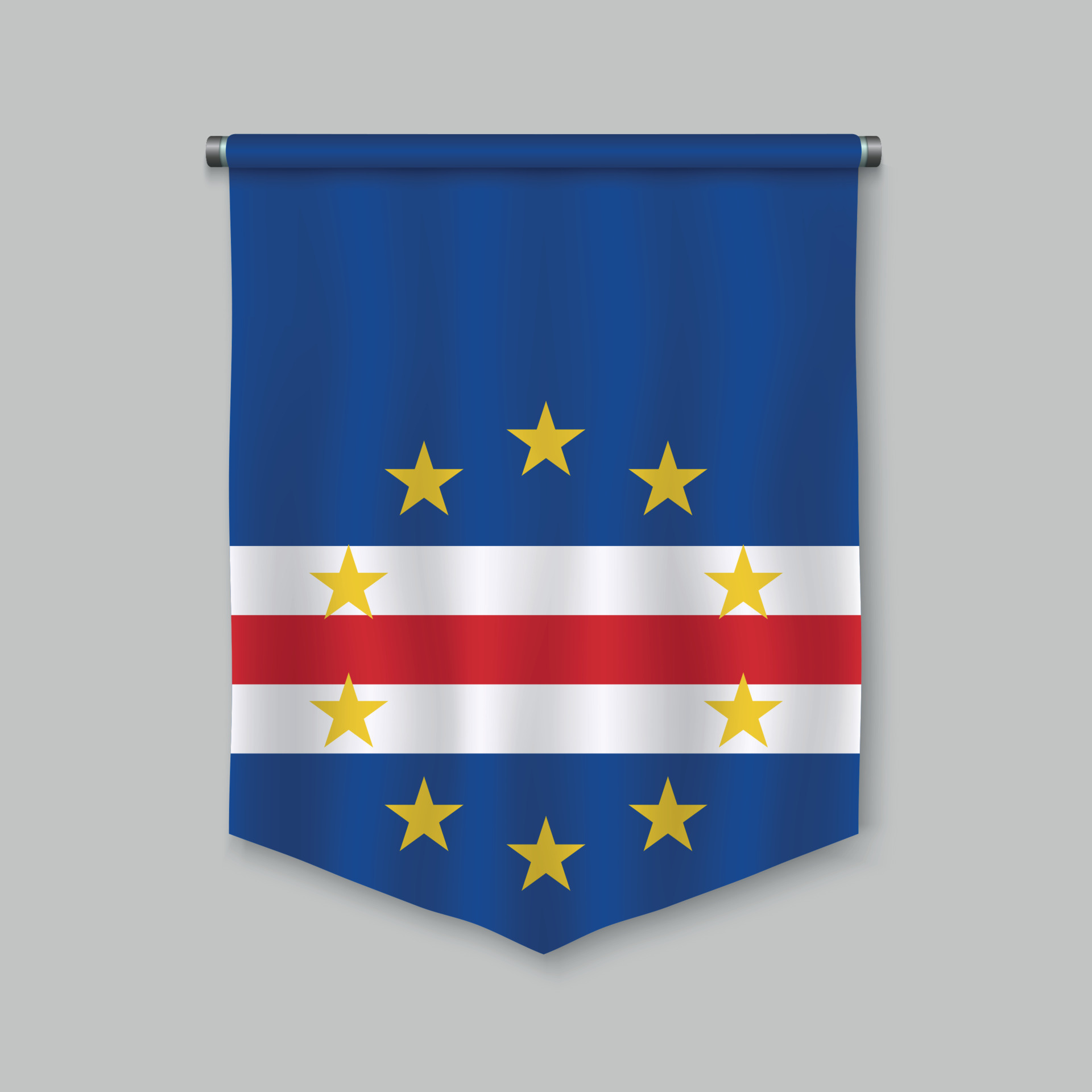 pennant with flag 10993262 Vector Art at Vecteezy