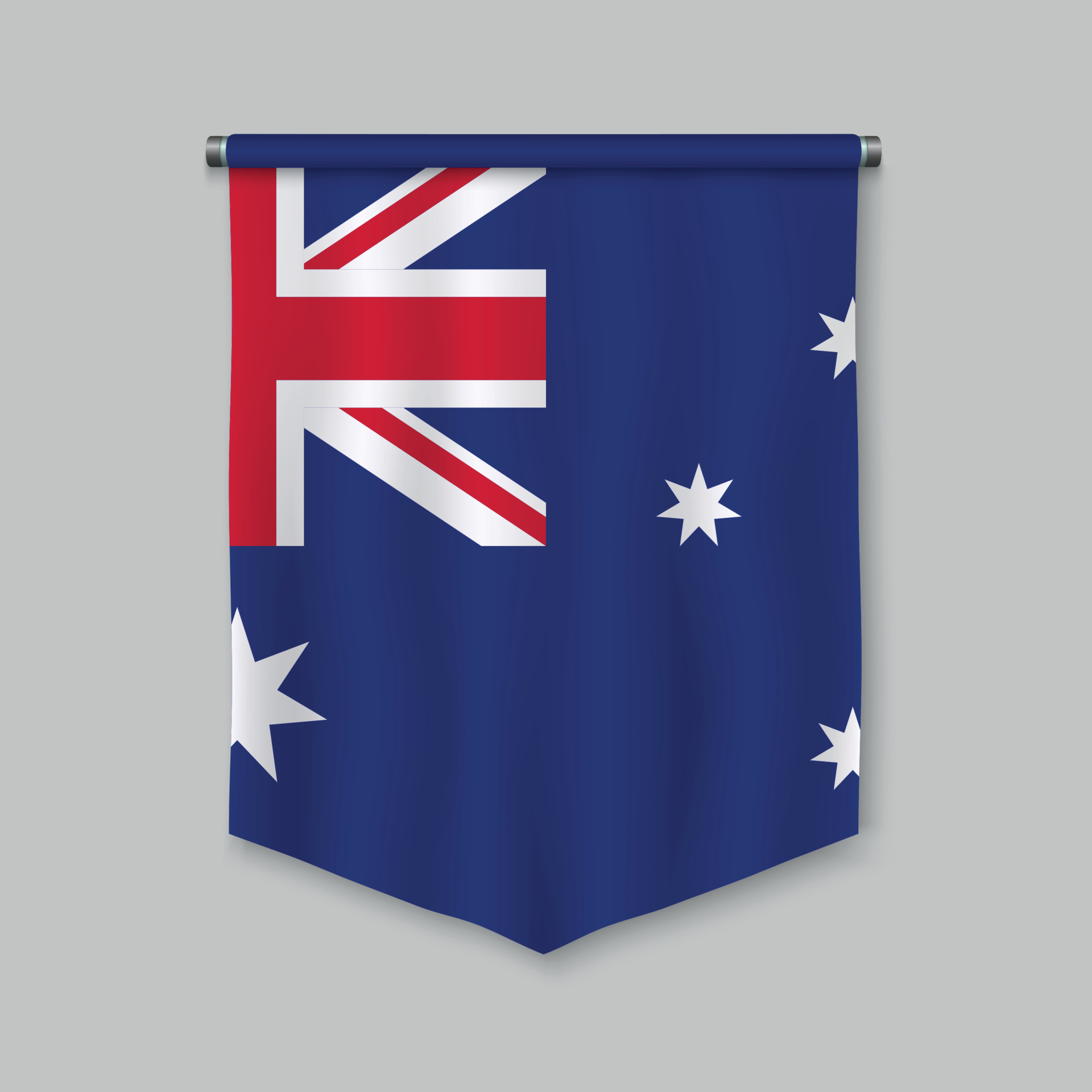 pennant with flag 10993297 Vector Art at Vecteezy