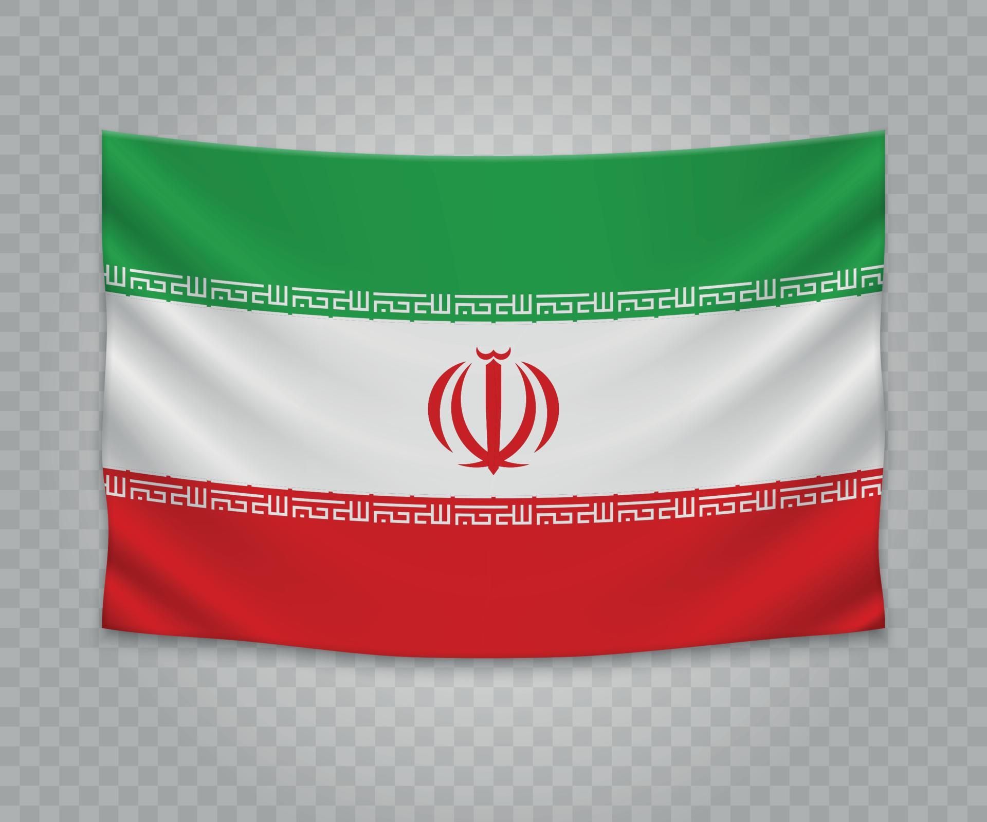 Realistic hanging flag 10993449 Vector Art at Vecteezy