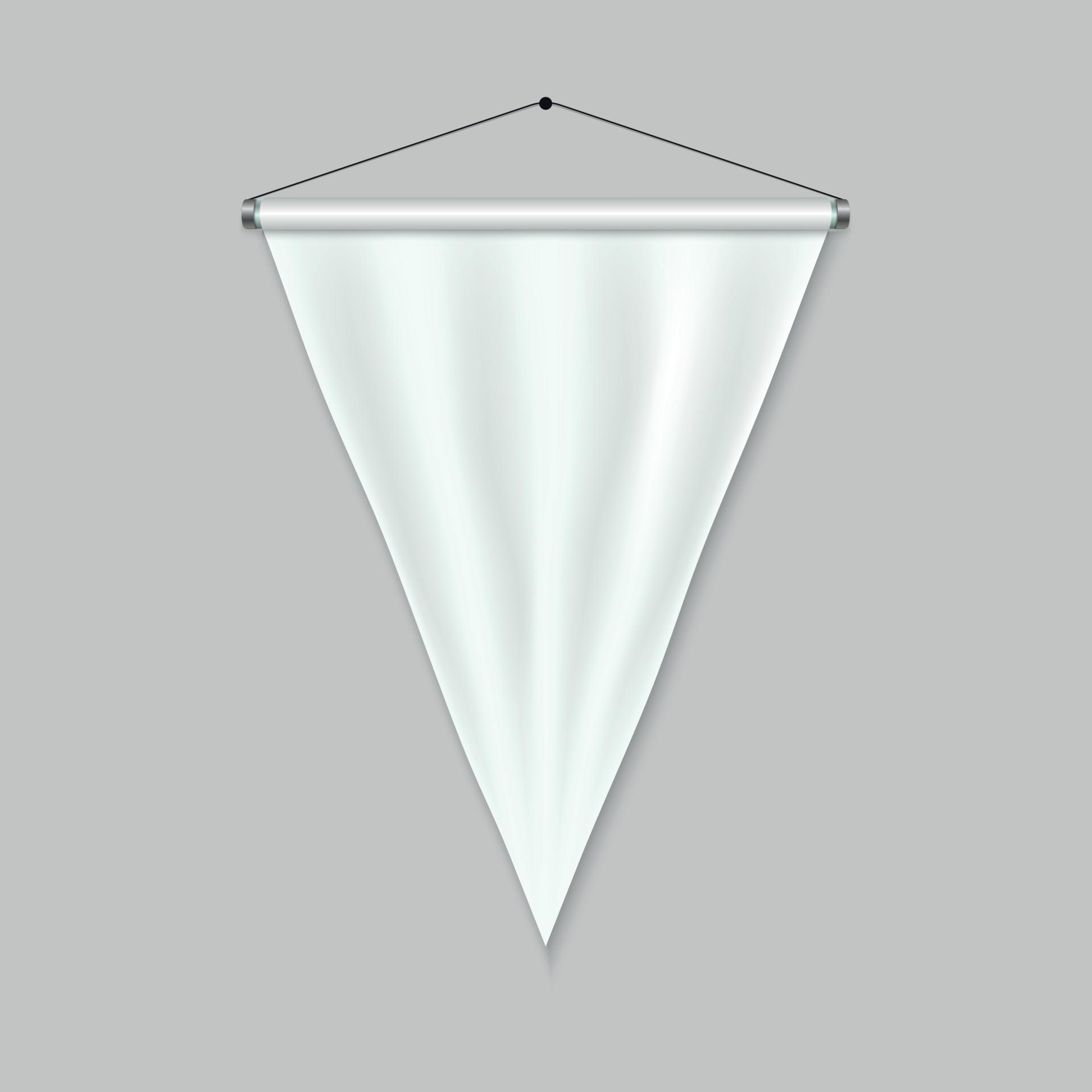 Realistic Pennant Template 10993864 Vector Art at Vecteezy