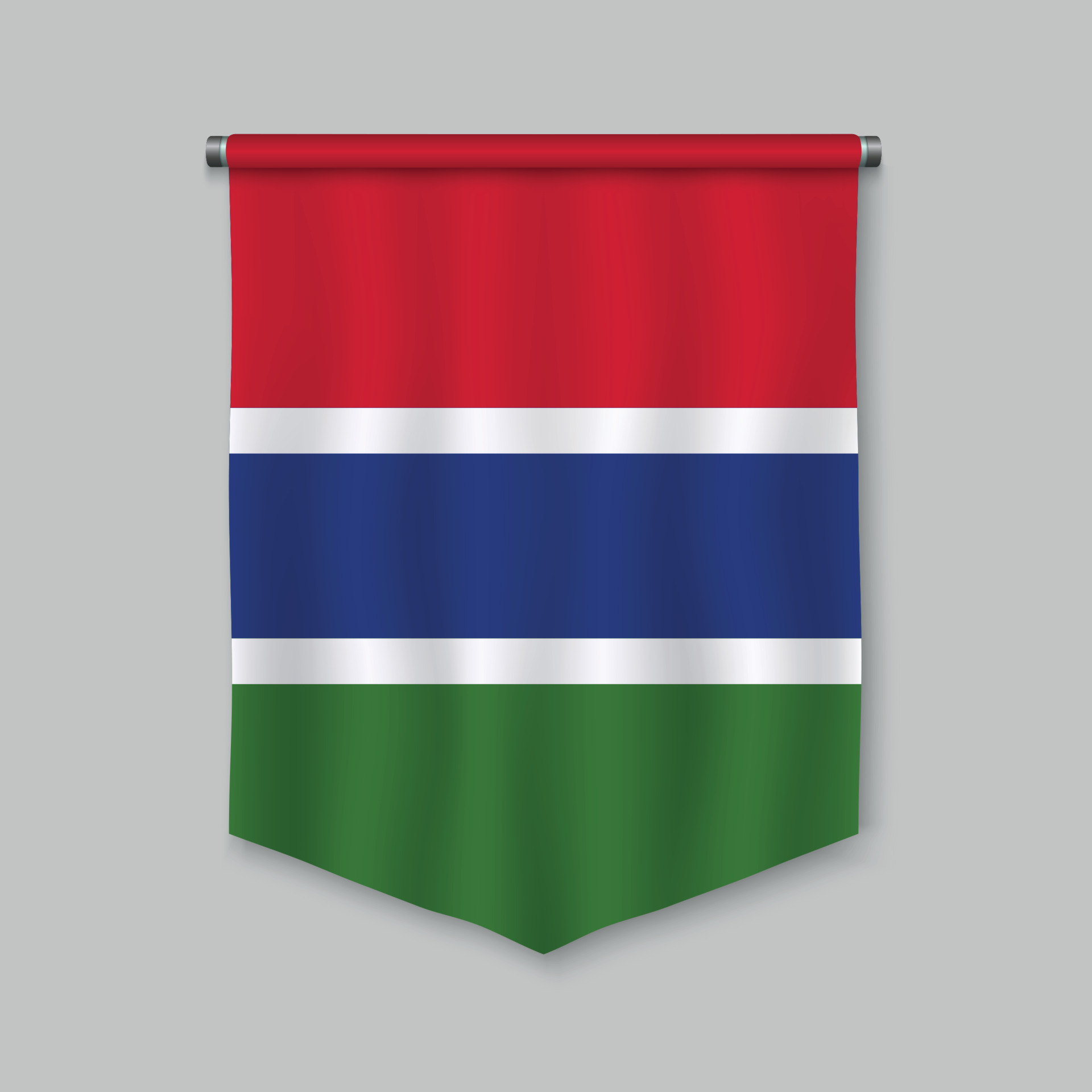 pennant with flag 10994719 Vector Art at Vecteezy