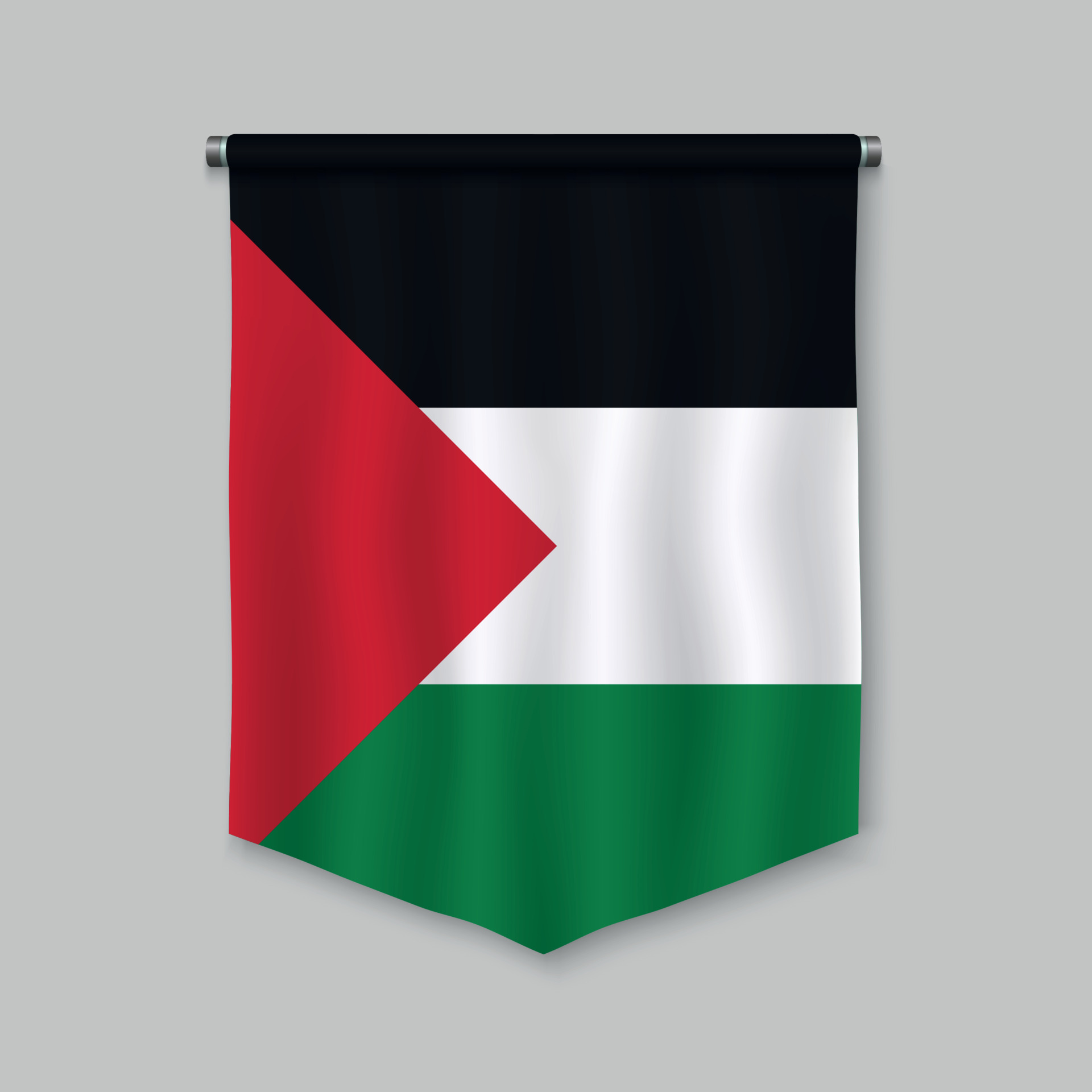 pennant with flag 10994727 Vector Art at Vecteezy