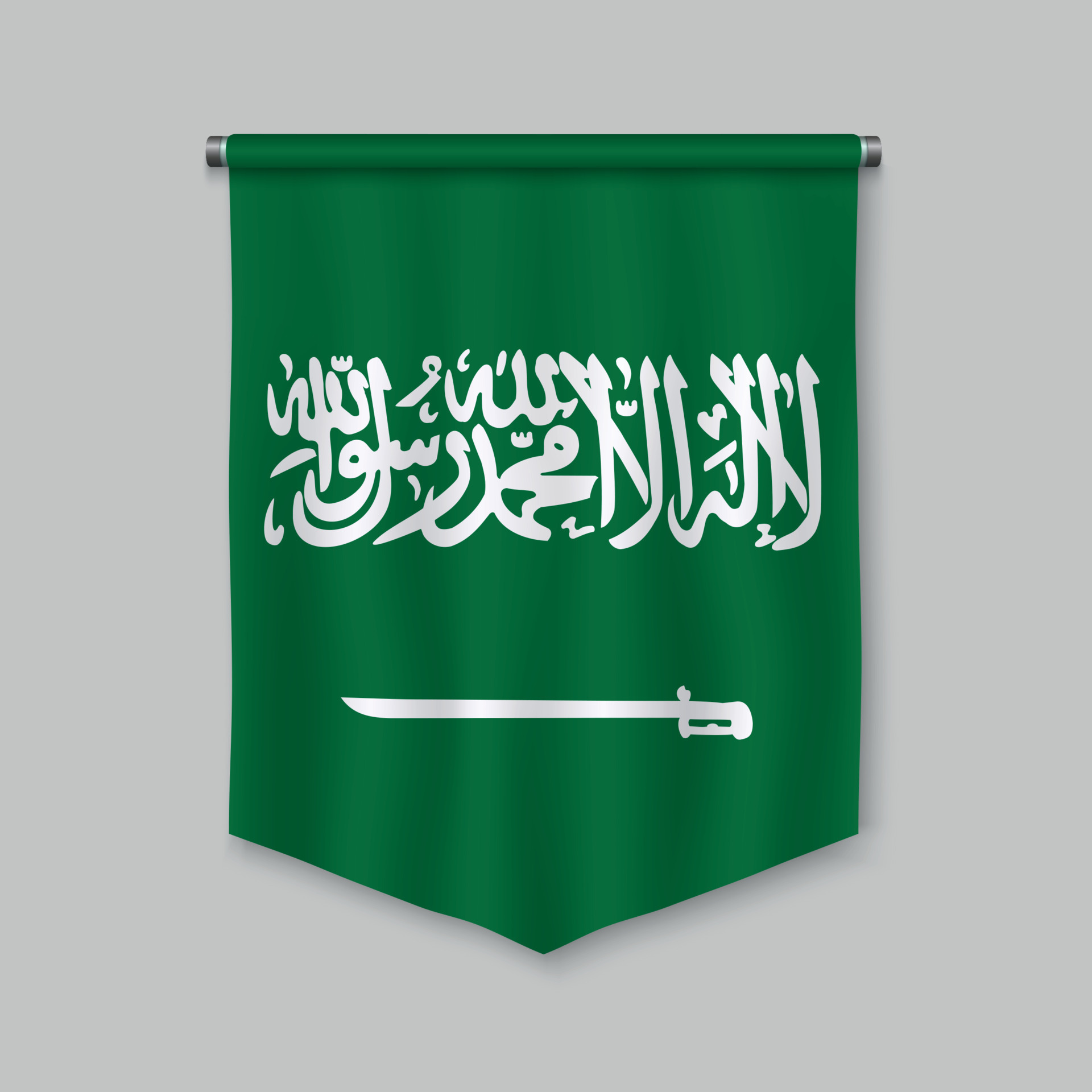 pennant with flag 10995005 Vector Art at Vecteezy
