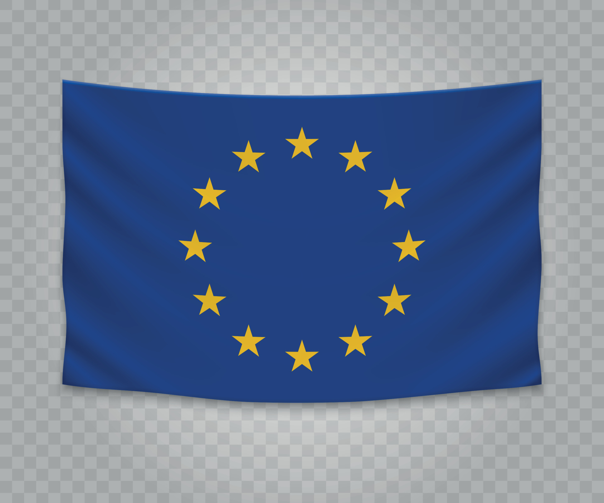 Realistic hanging flag 10995190 Vector Art at Vecteezy