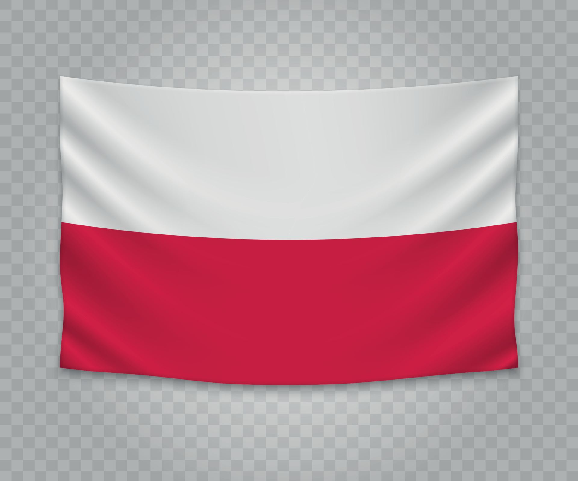 Realistic hanging flag 10995408 Vector Art at Vecteezy