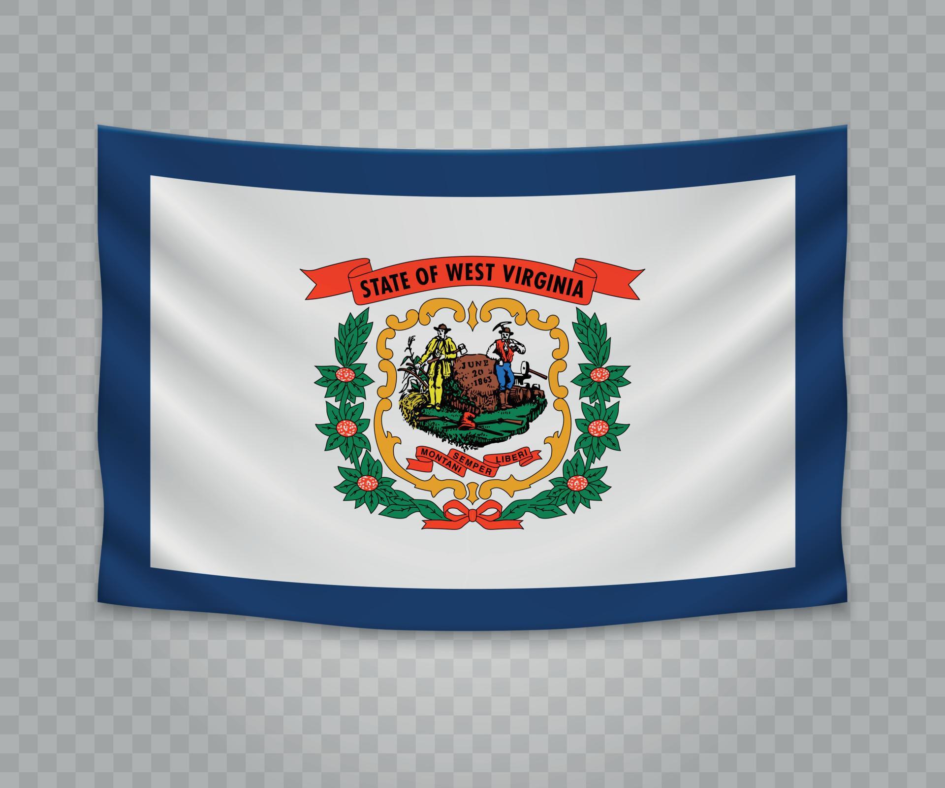 Realistic hanging flag 10995522 Vector Art at Vecteezy