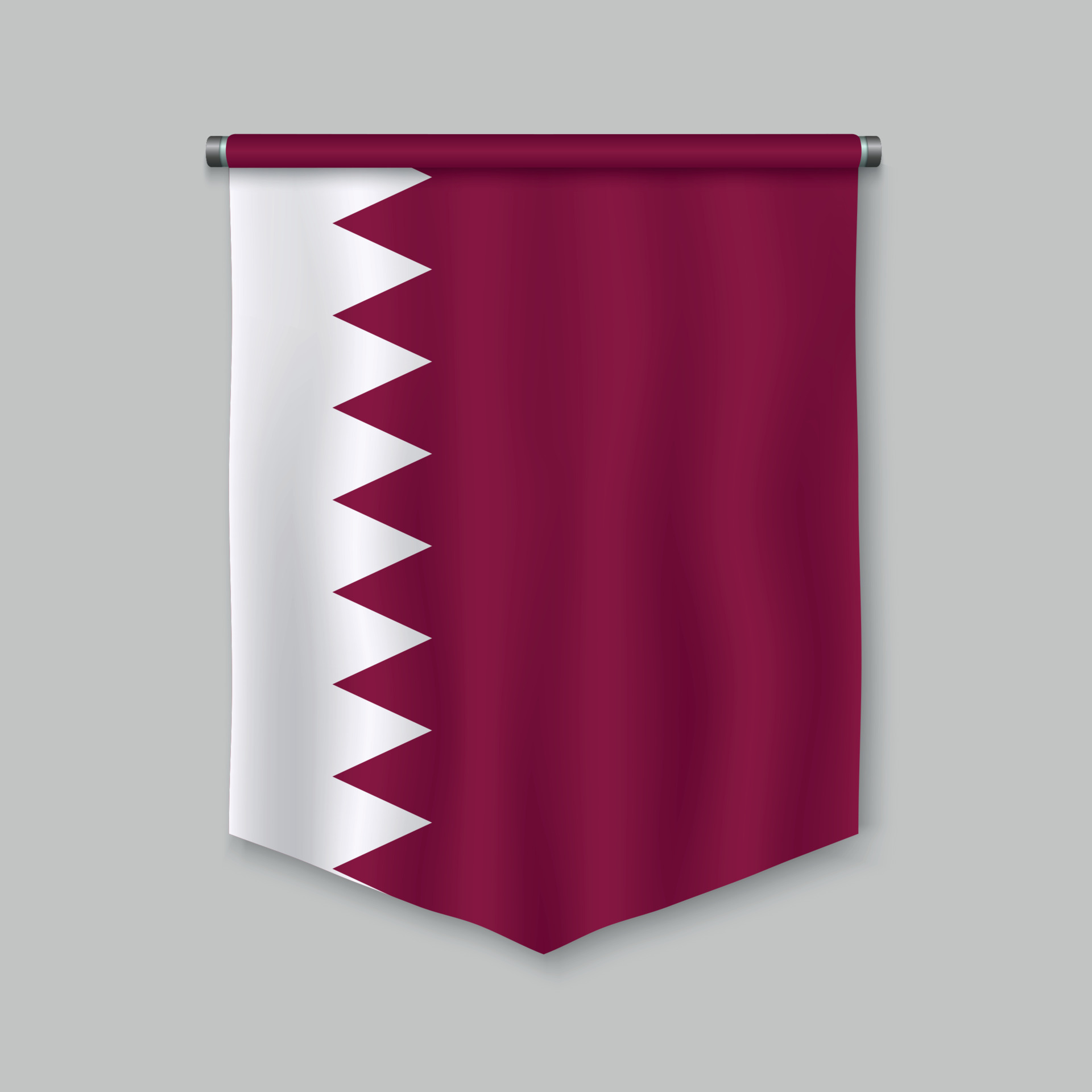 pennant with flag 10995529 Vector Art at Vecteezy