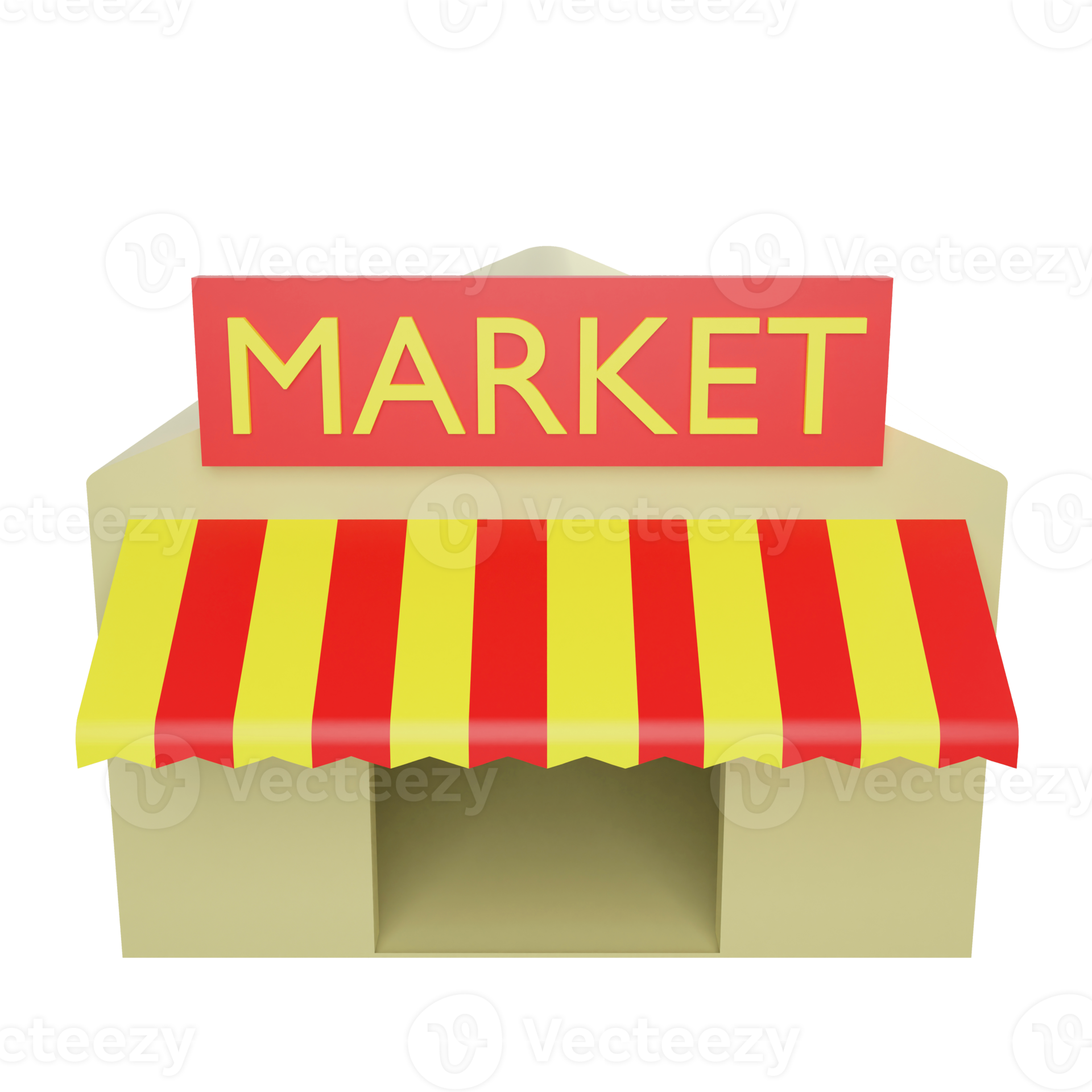 3D rendering market icon on transparent background 10996078 PNG 3D rendering market icon on transparent background 10996078 PNG