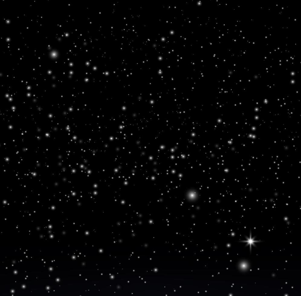 Night shining starry sky, blue space background with stars, space ... Night shining starry sky, blue space background with stars, space ...