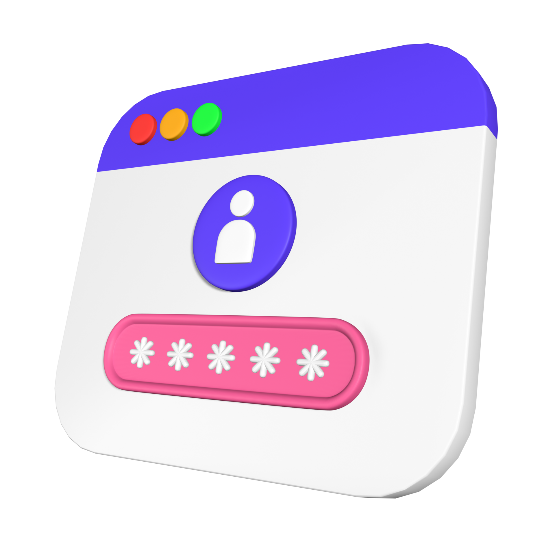 3d Password Input Illustration Design 10998284 Png