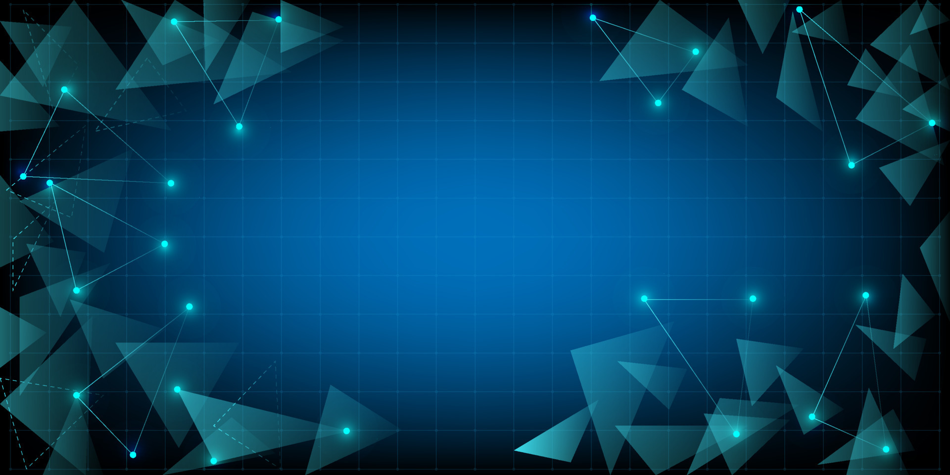 Triangular Abstract With Security Symbol Circuit Board Modern Future Website Background Or Cover