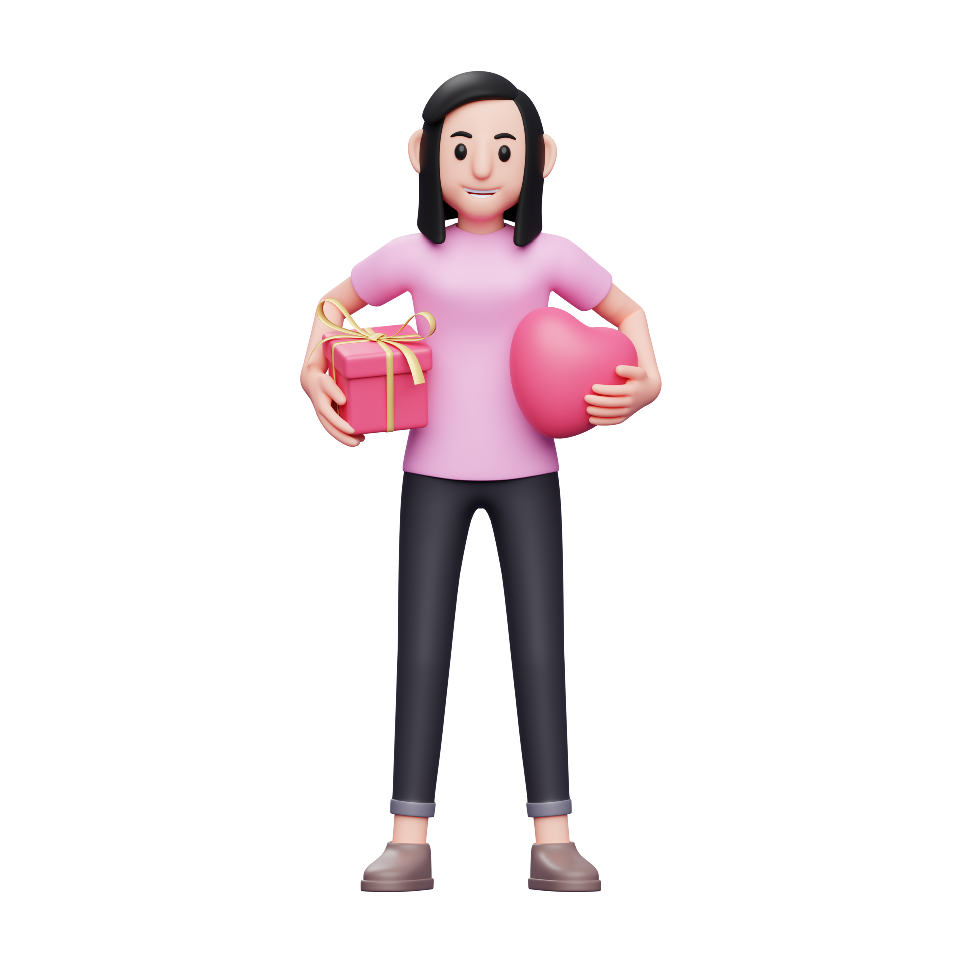 girl hugs gifts and heart balloons with both hands for valentine's day ... girl hugs gifts and heart balloons with both hands for valentine's day ...