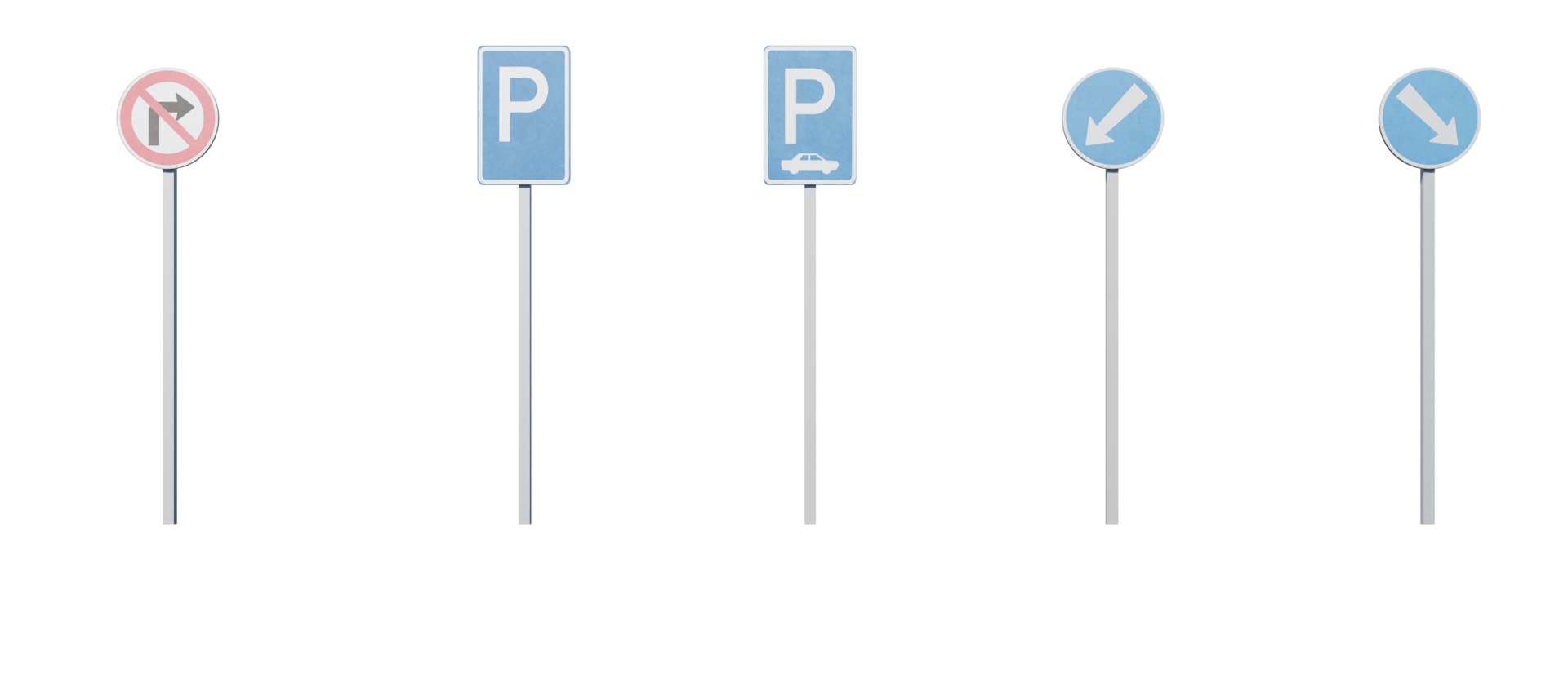 Traffic sign with transparent background 11007274 PNG