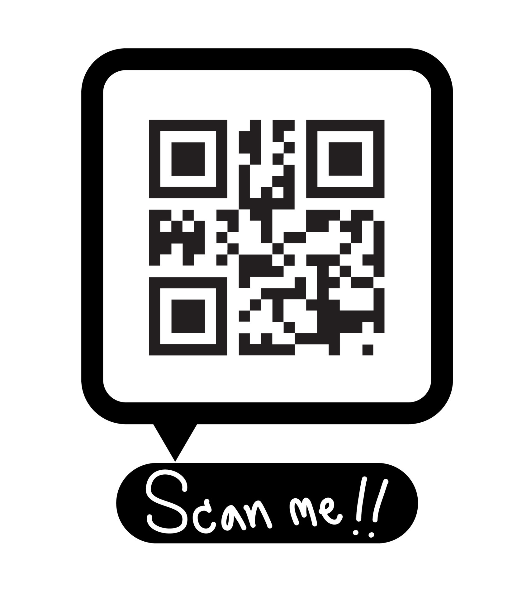 Black Qr Code Scan Vector 11008563 Vector Art At Vecteezy