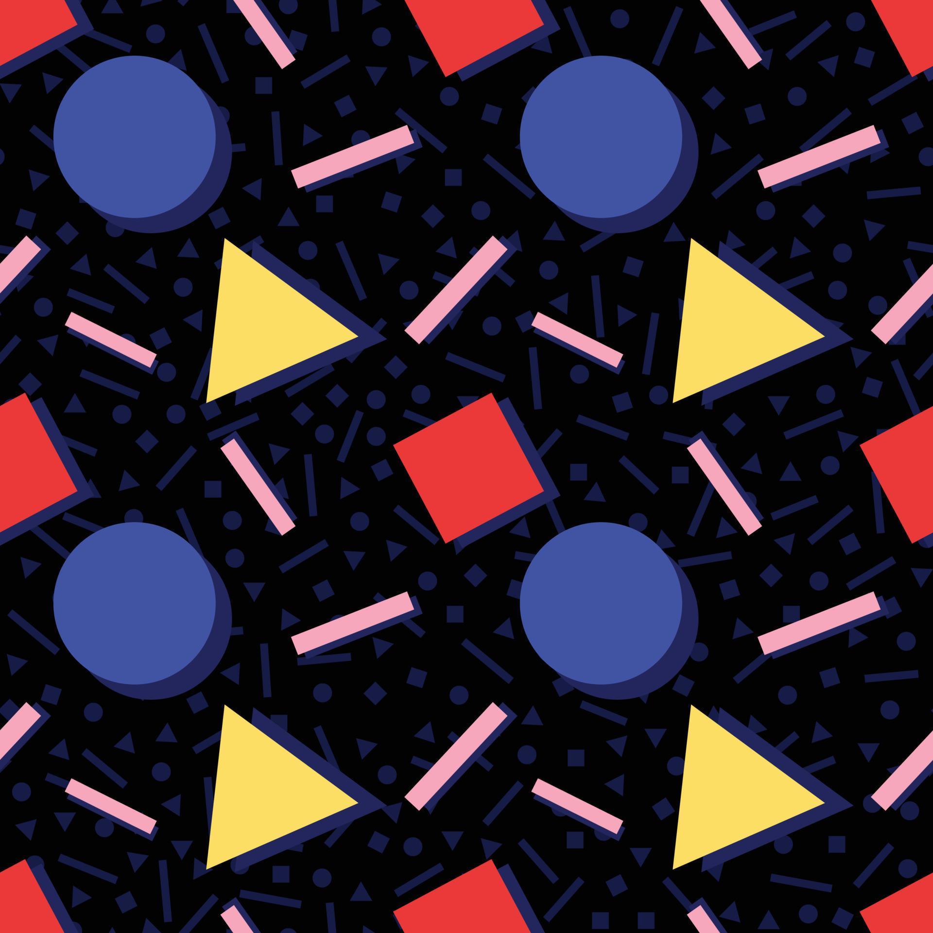 colourful geometric art pattern background design 11014470 Vector Art ...