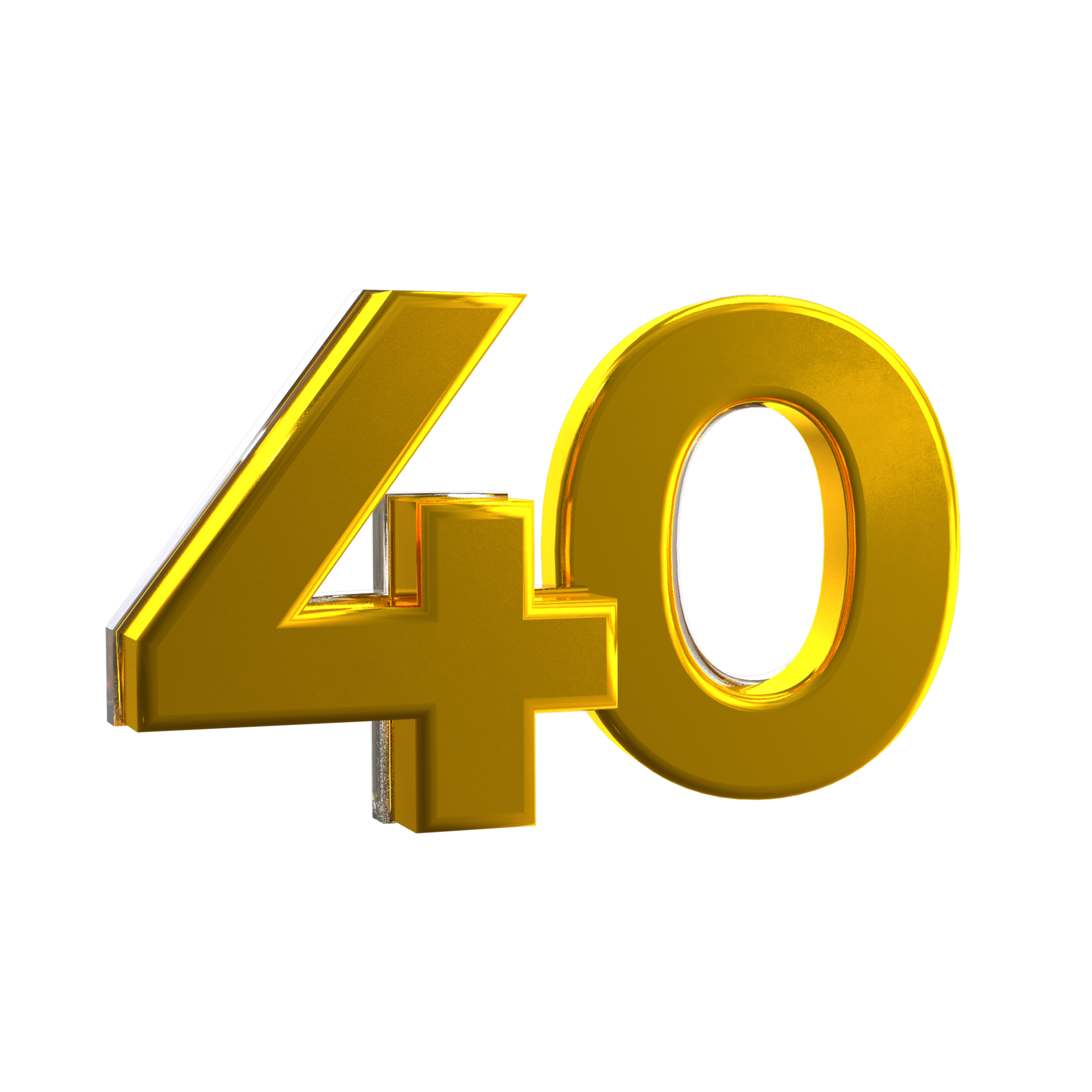 color amarillo mental 40 número 3d 11016812 PNG