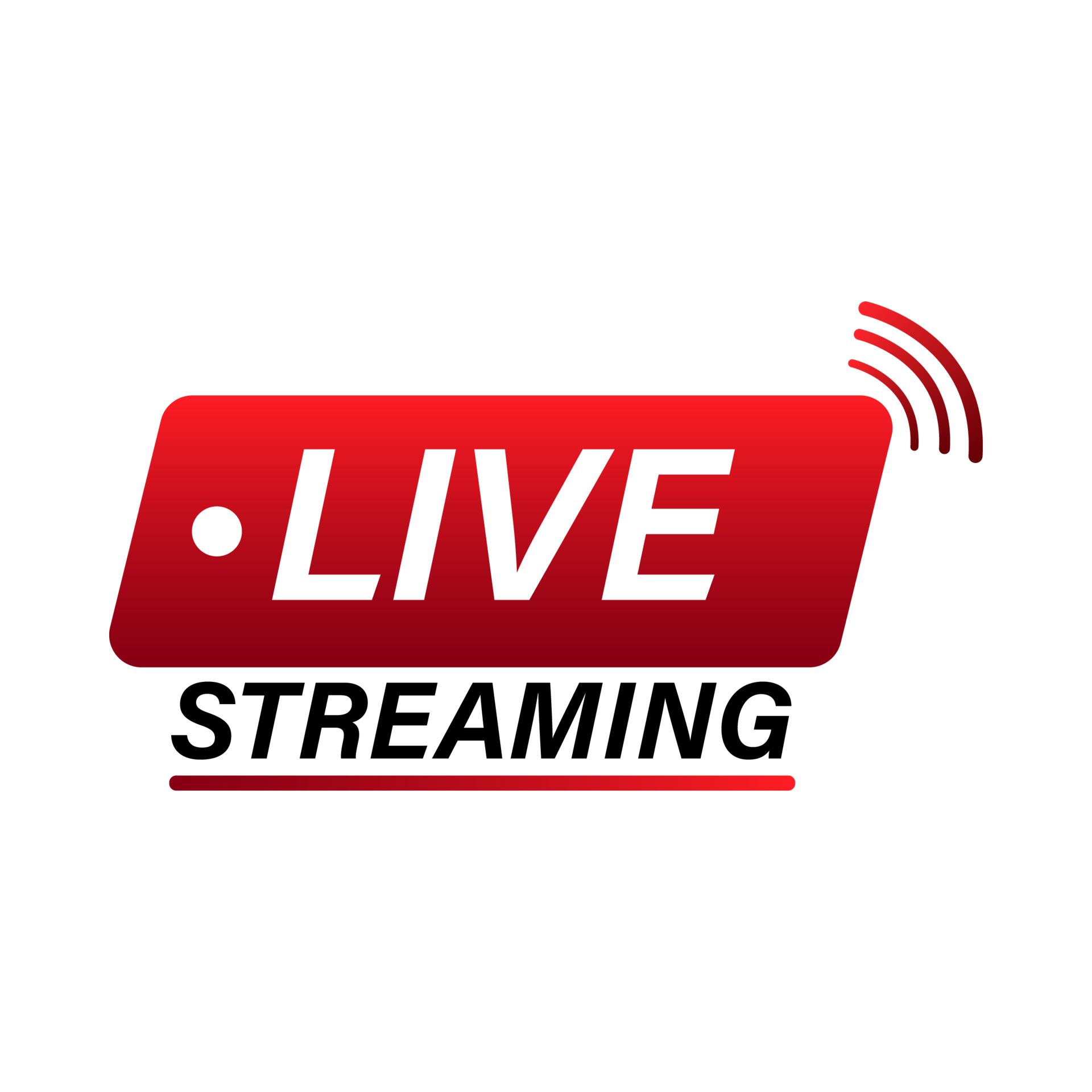 Live-Streaming-Symbol png für das Übertragungssystem. Live-Streaming ... Live-Streaming-Symbol png für das Übertragungssystem. Live-Streaming ...
