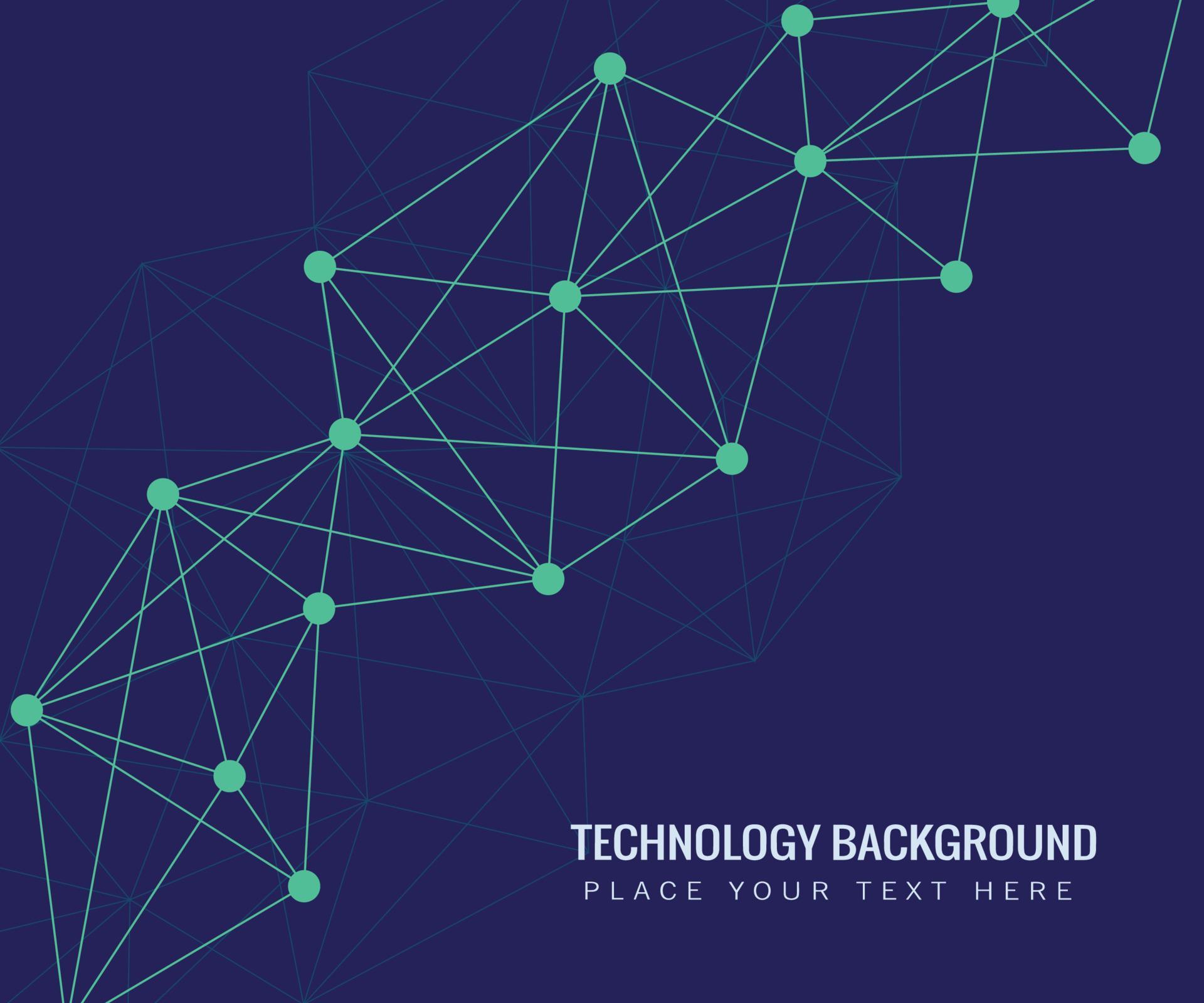 Block chain global network technology concept. Network nodes plexus ...