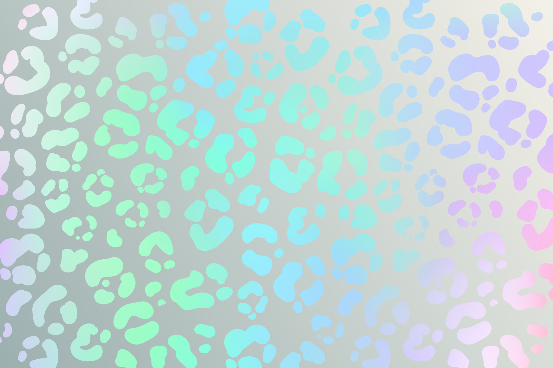 Rainbow leopard background. Holographic foil cheetah texture. Animal ...