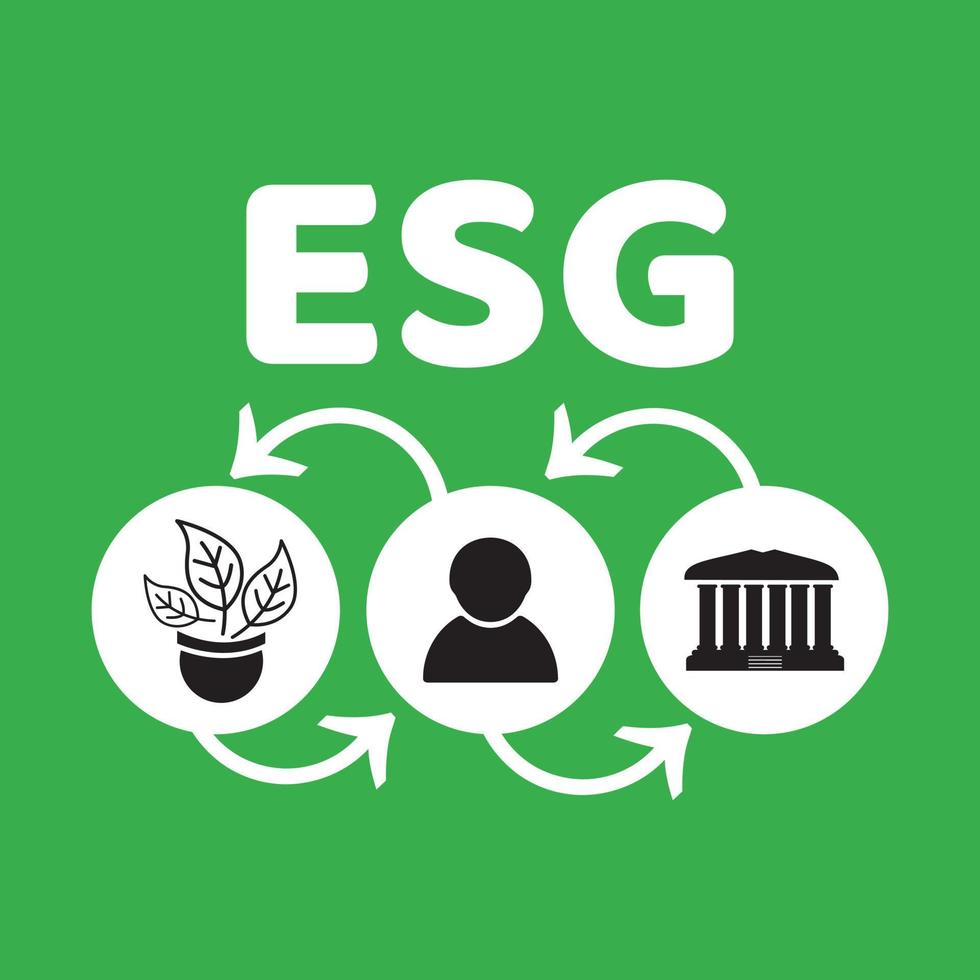 ESG, Environmental, social governance vector icon. 11019933 Vector Art ... ESG, Environmental, social governance vector icon. 11019933 Vector Art ...