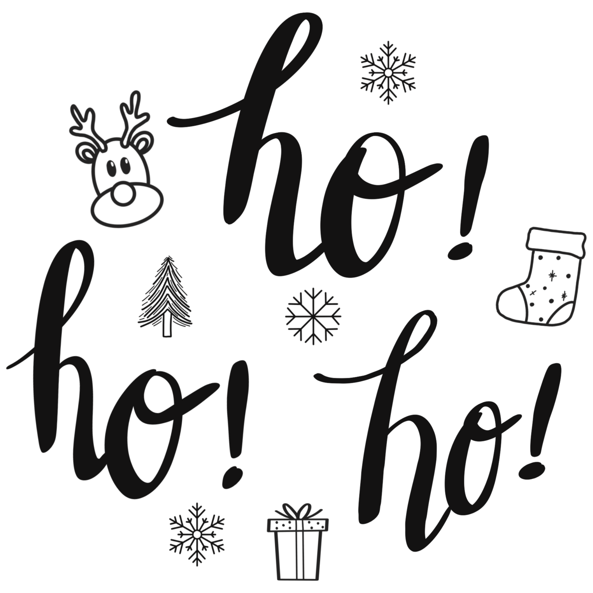 Christmas Quote Lettering 11025338 PNG