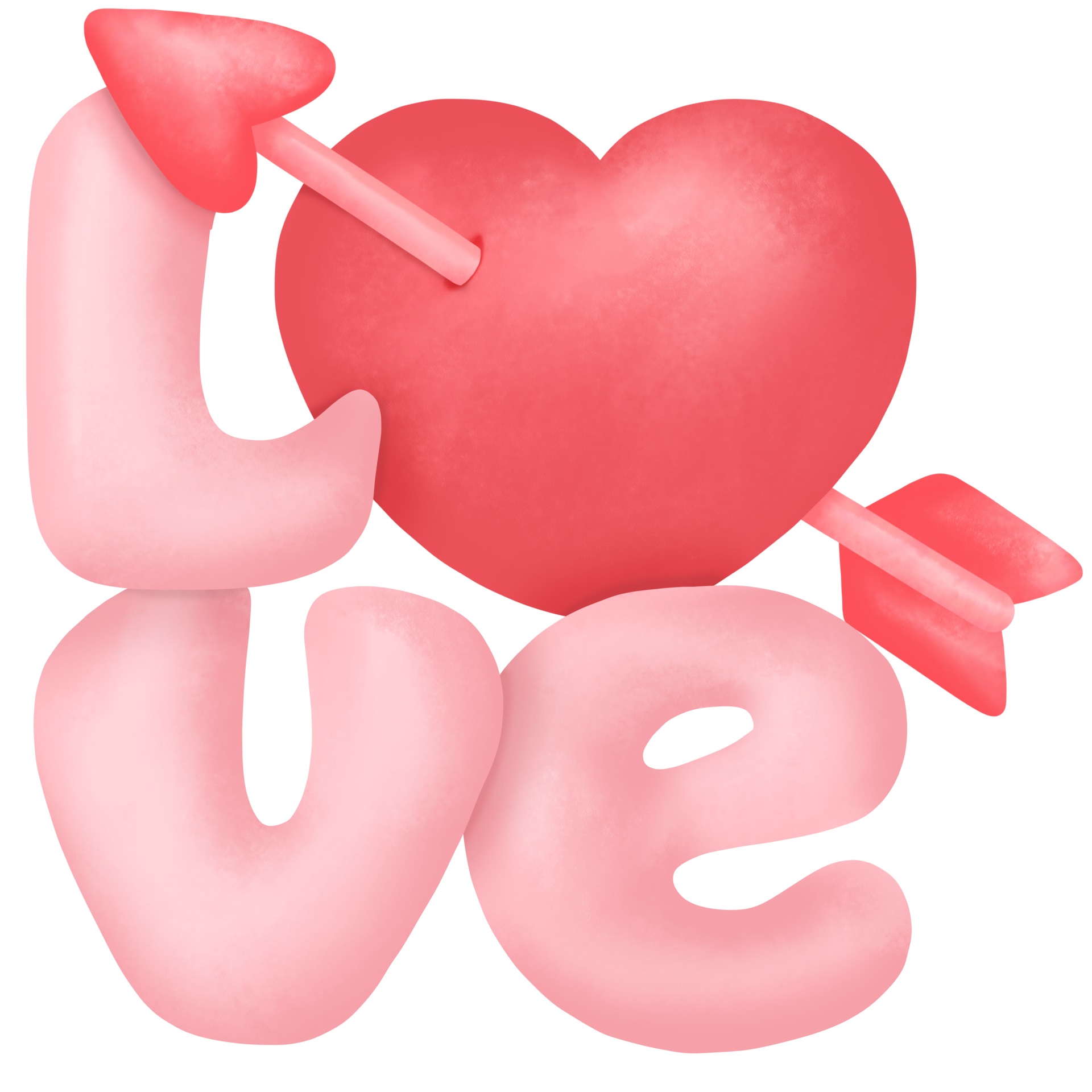 Watercolor Arrow Heart Happy Valentines Day Clipart 11026781 Png