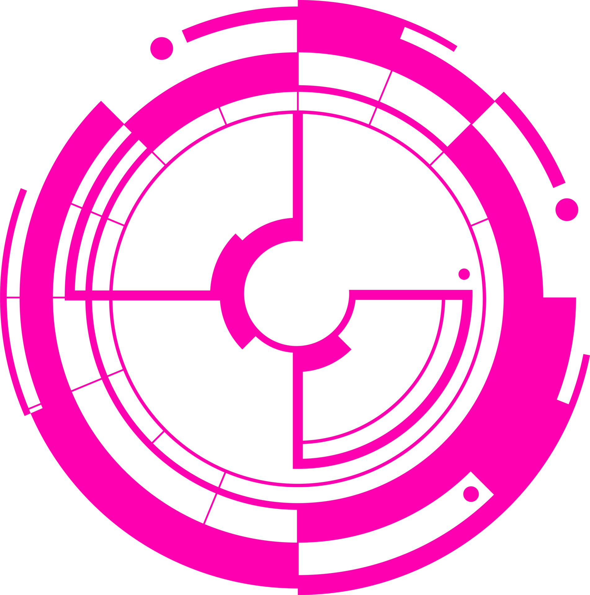 Modern Futuristic Hud Interface Design Element For Copy Space 11028242 Png