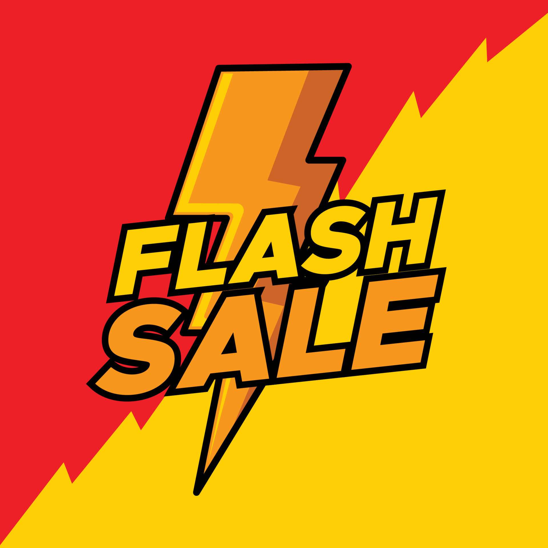 flash sale sign vector design 11045893 Vector Art at Vecteezy