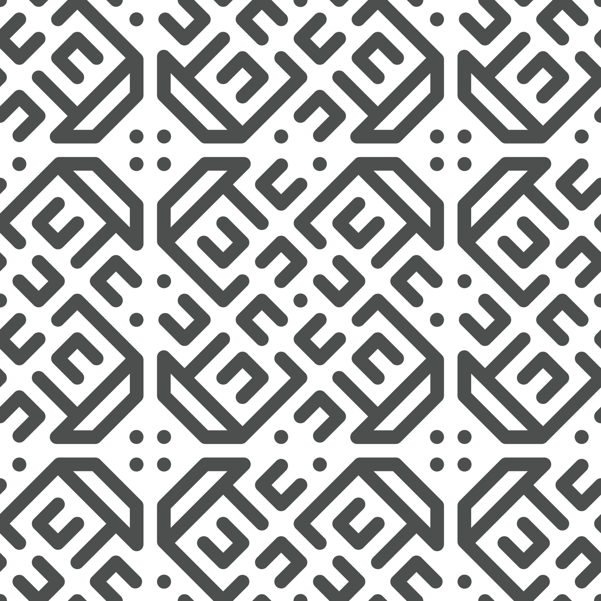 Abstract seamless geometric shape lines pattern 11050506 Vector Art at ...