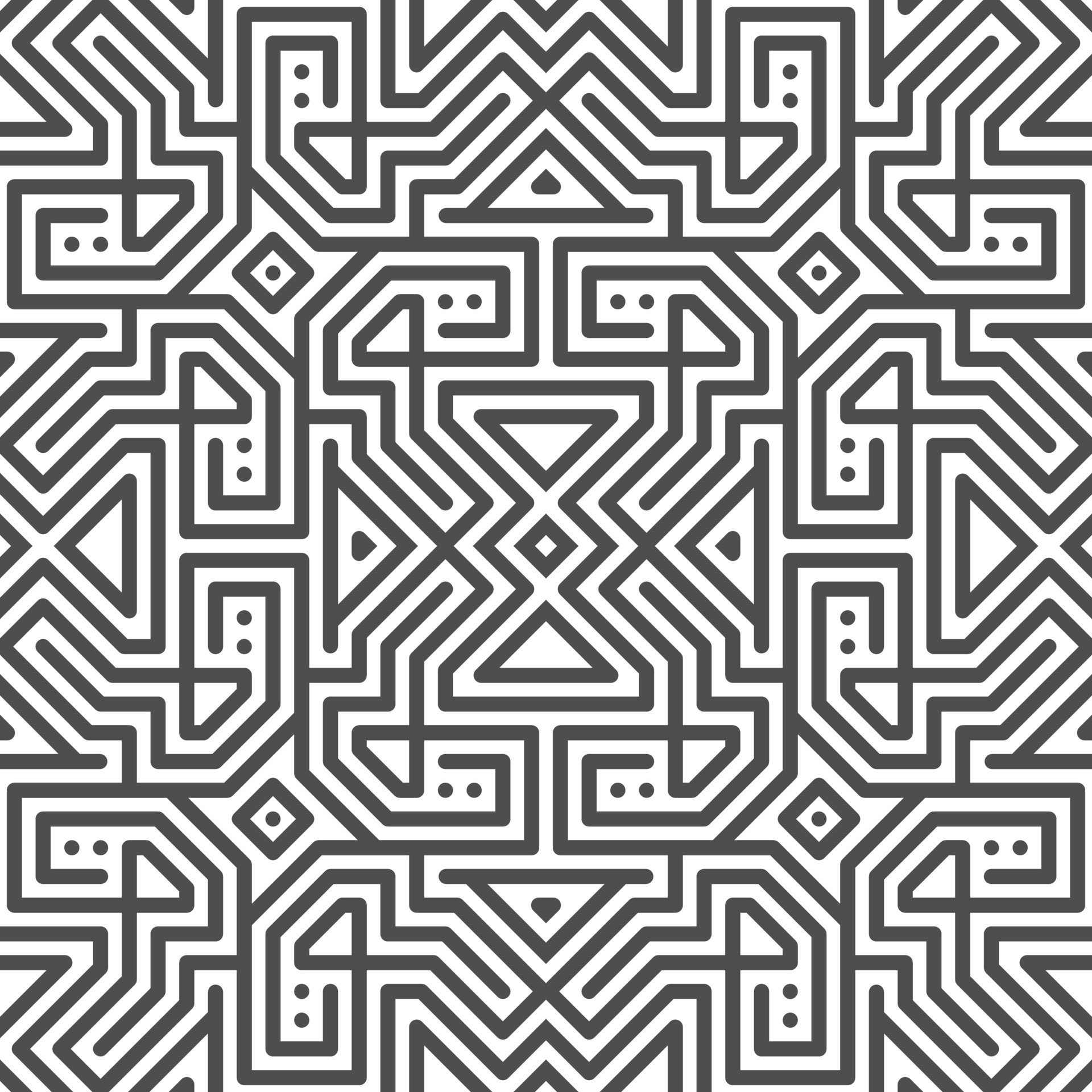 Abstract seamless geometric shape lines pattern 11051445 Vector Art at ...