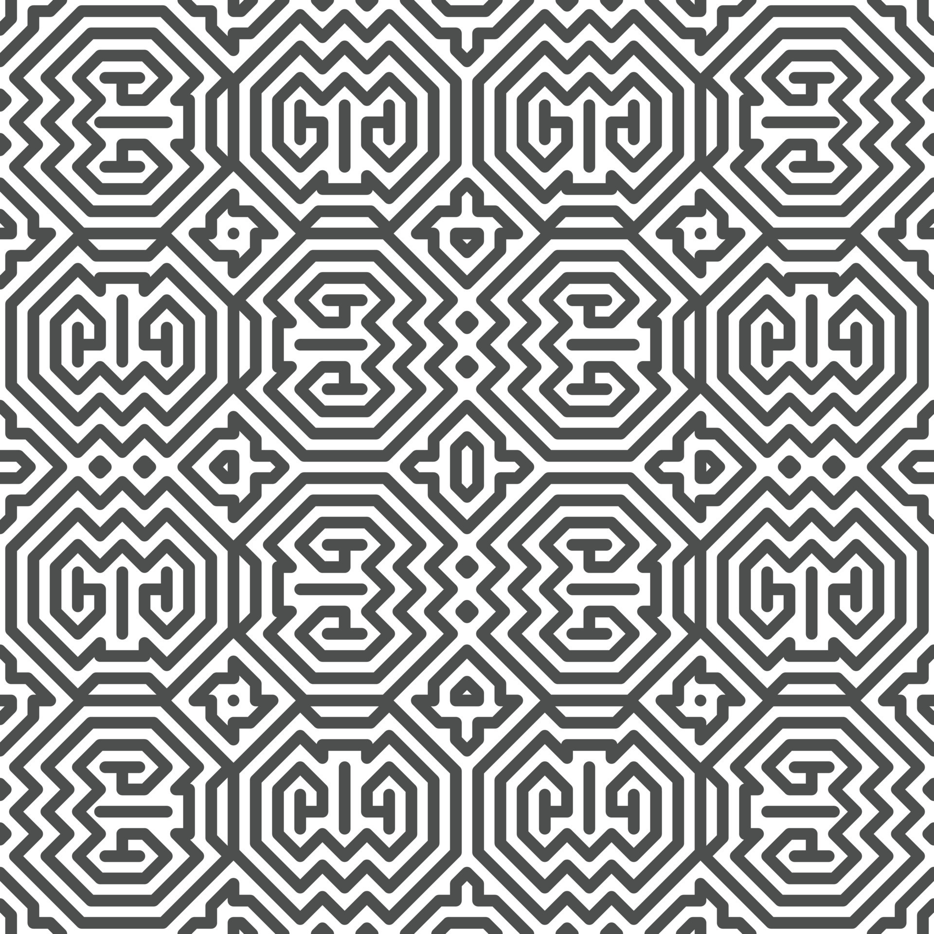 Abstract Seamless Geometric Shape Lines Pattern 11051472 Vector Art At