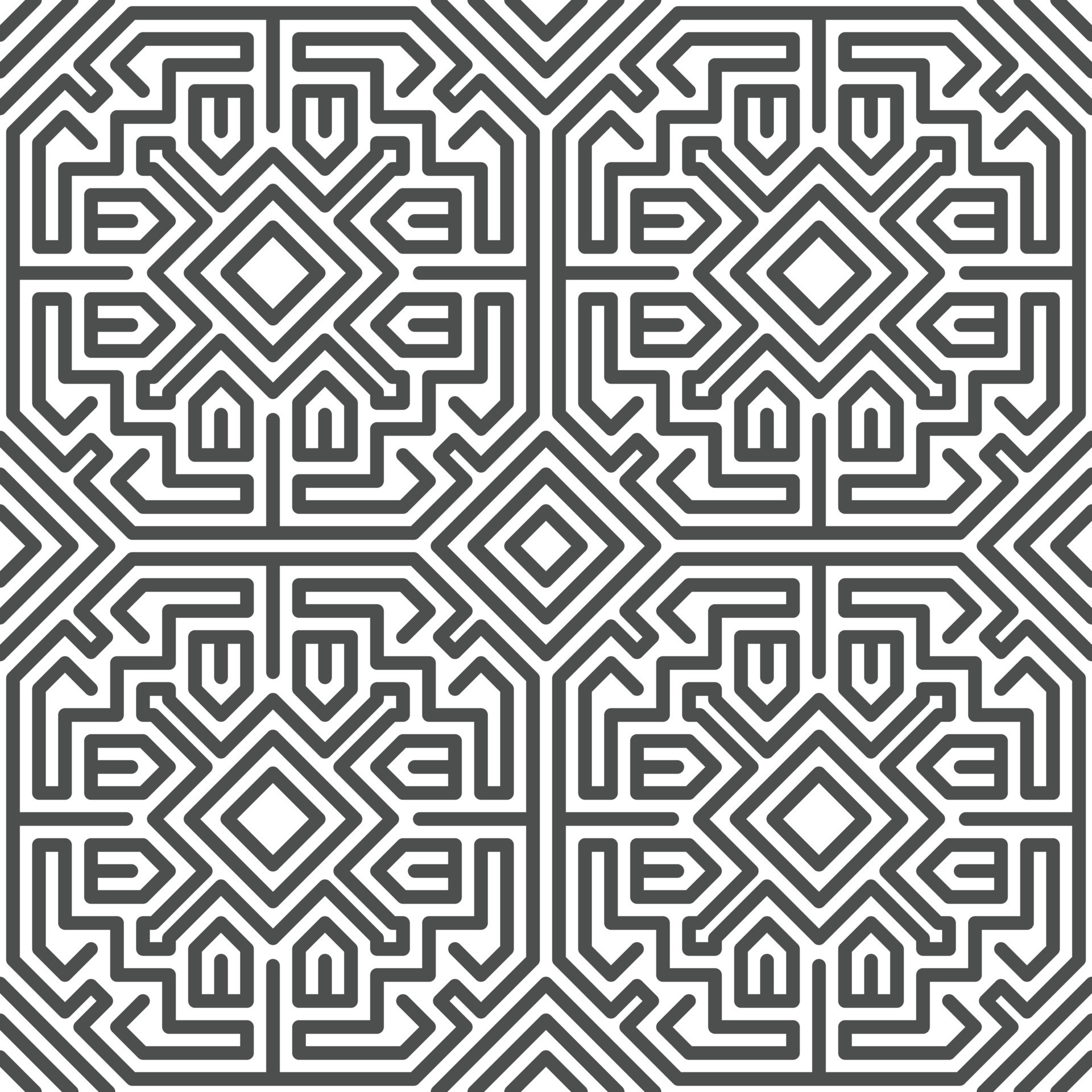 Abstract seamless geometric shape lines pattern 11051593 Vector Art at ...