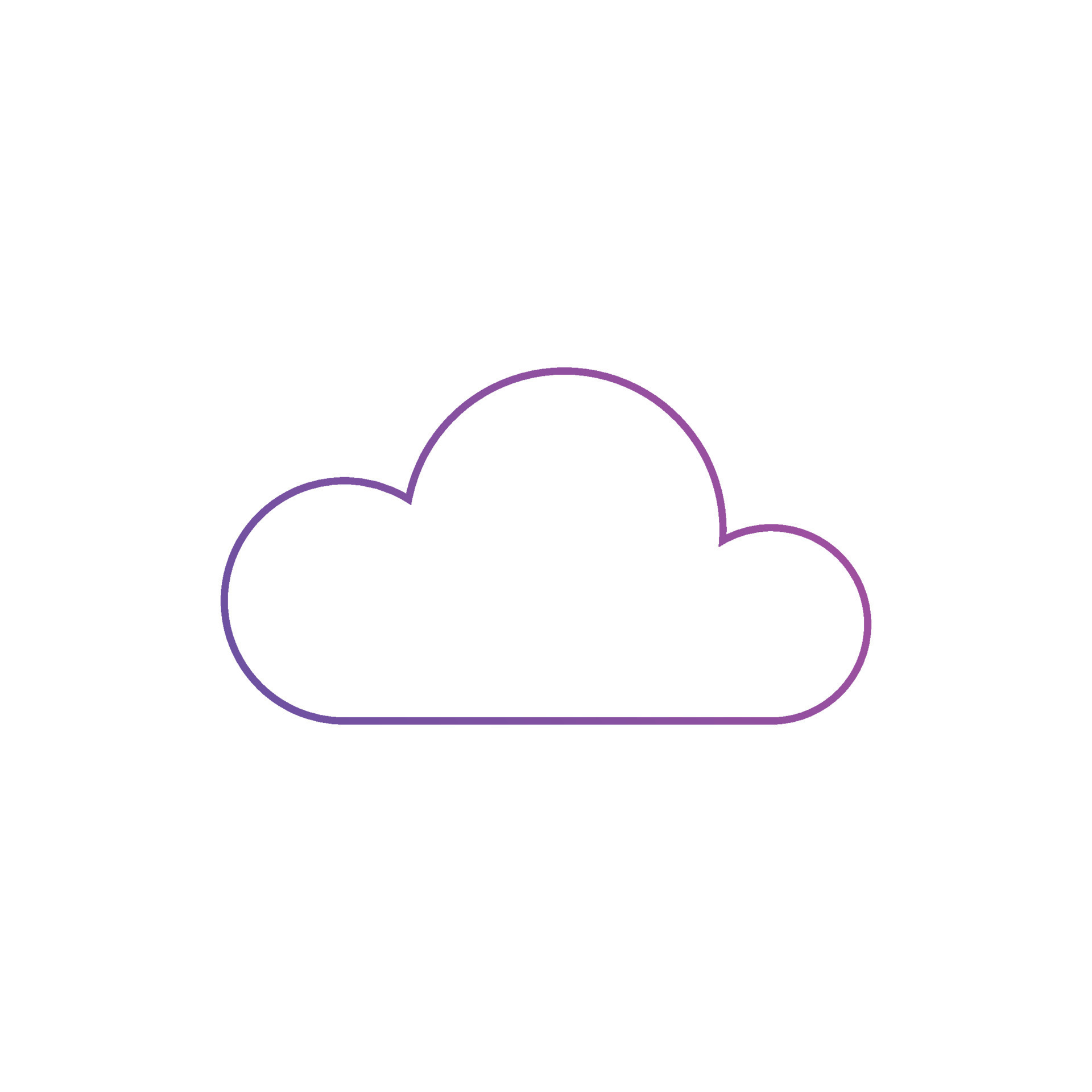 Cloud icon Vector illustration. Cloud symbol for SEO, Website and ...
