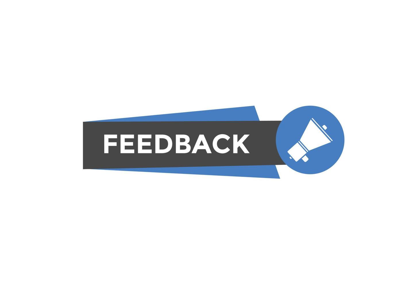 feedback button. feedback speech bubble. Colorful web banner. vector ... feedback button. feedback speech bubble. Colorful web banner. vector ...