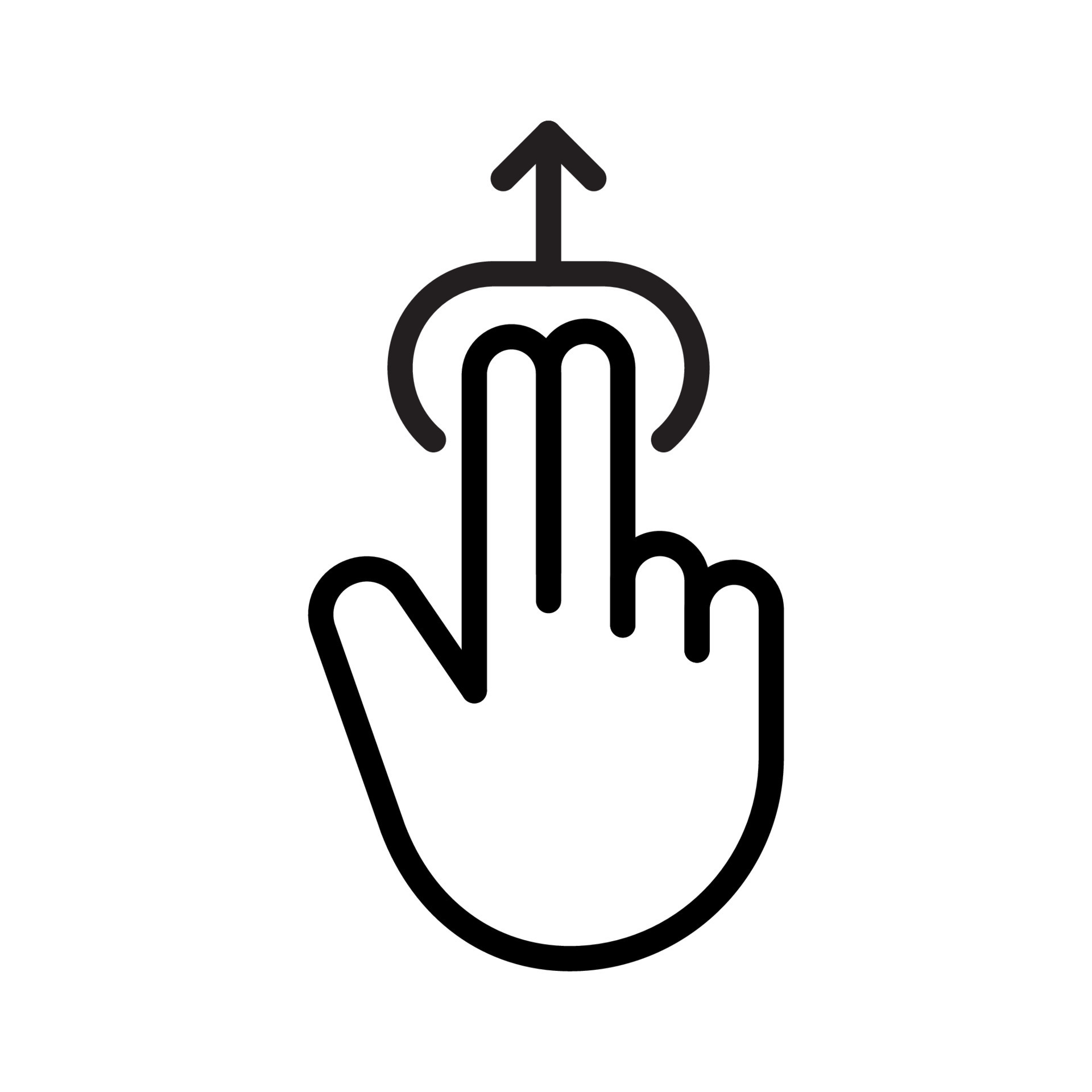 Gesture two finger swipe up. 11054553 Vector Art at Vecteezy Gesture two finger swipe up. 11054553 Vector Art at Vecteezy