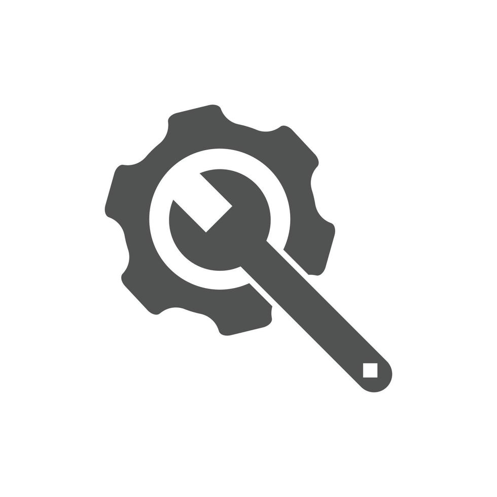 Ilustración de vector de icono de soporte técnico. soporte técnico para seo, sitio web y ...