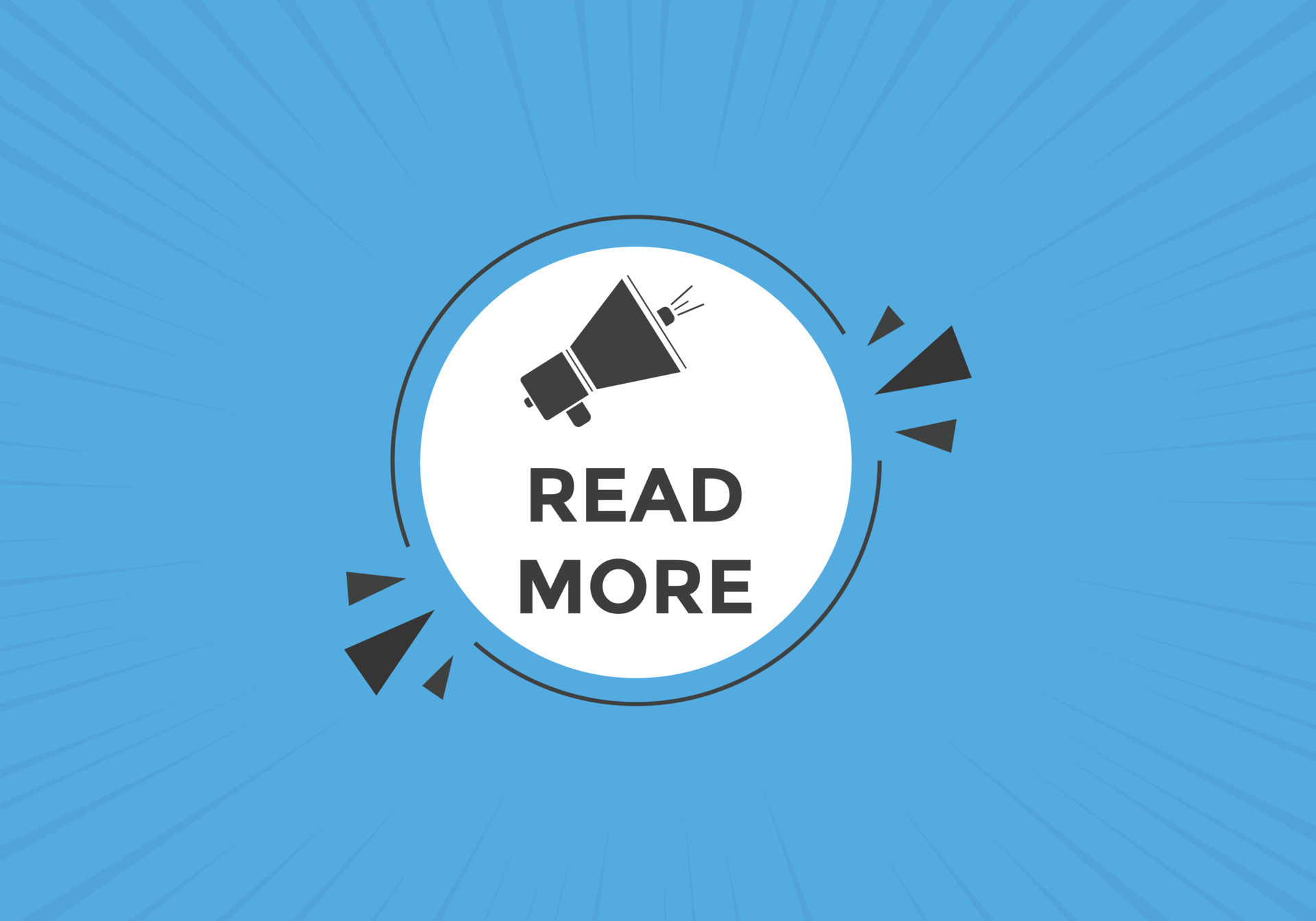 Read More Button Speech Bubbles Read More Text Colorful Web Template