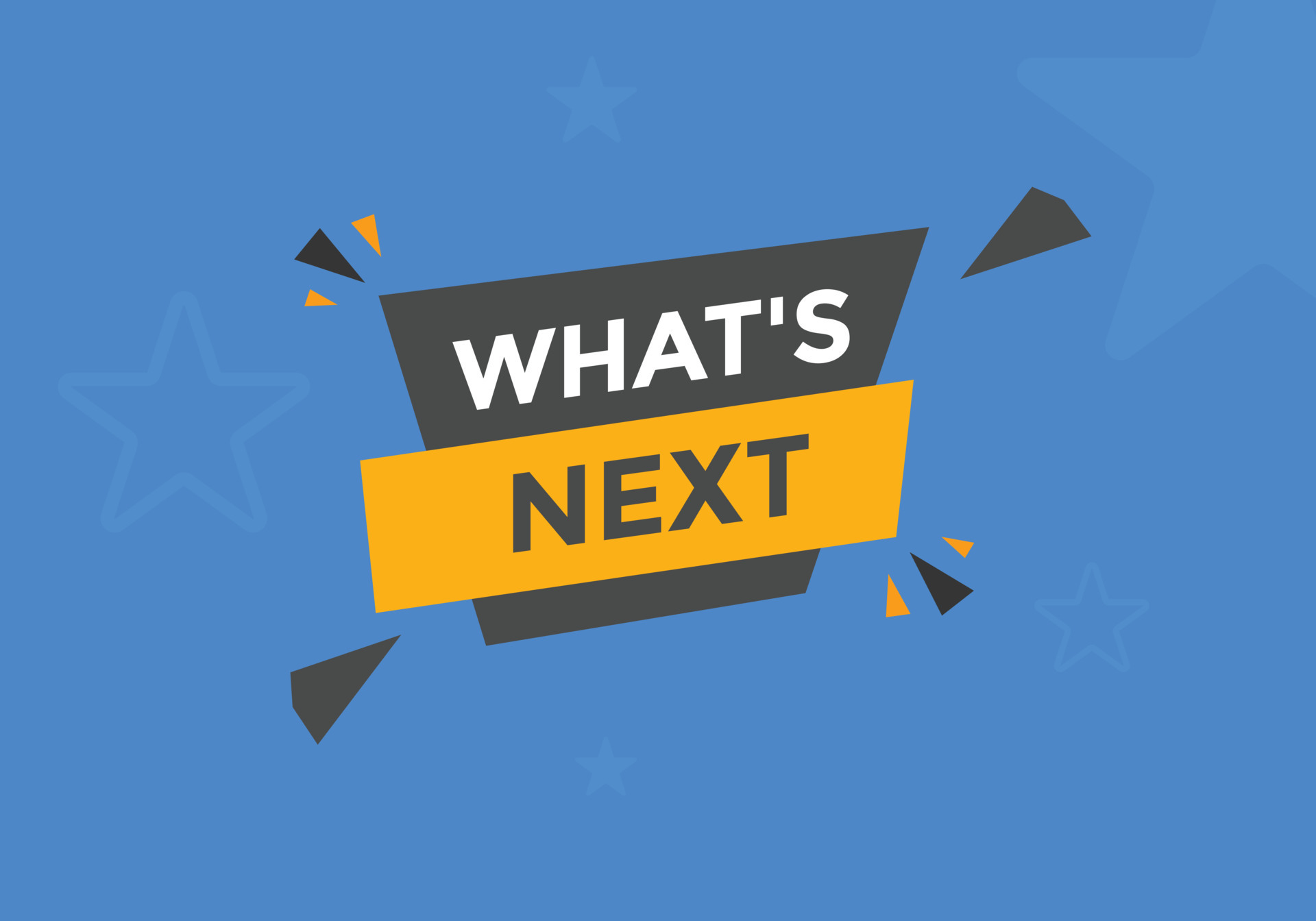 whats next text button. Best service speech bubble. whats next Colorful web banner. vector ...