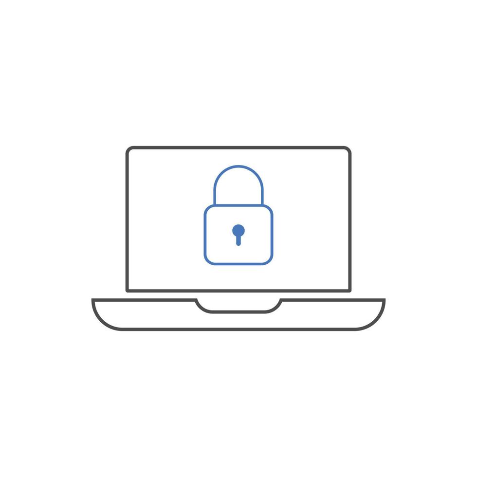 Web Security Line Icons Website Security Shield Protection Icon Symbol 11056408 Vector Art At