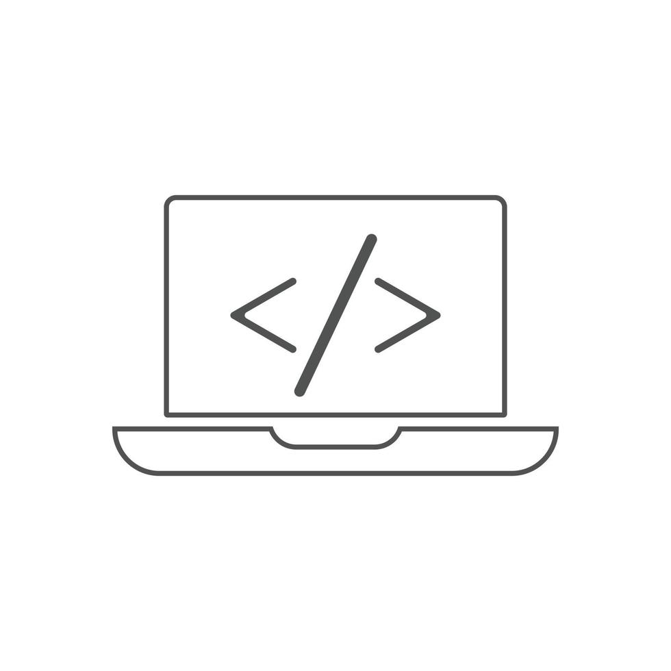 Custom Coding Icons Vector Illustration Modern Style Custom Coding Symbol 11058287 Vector Art