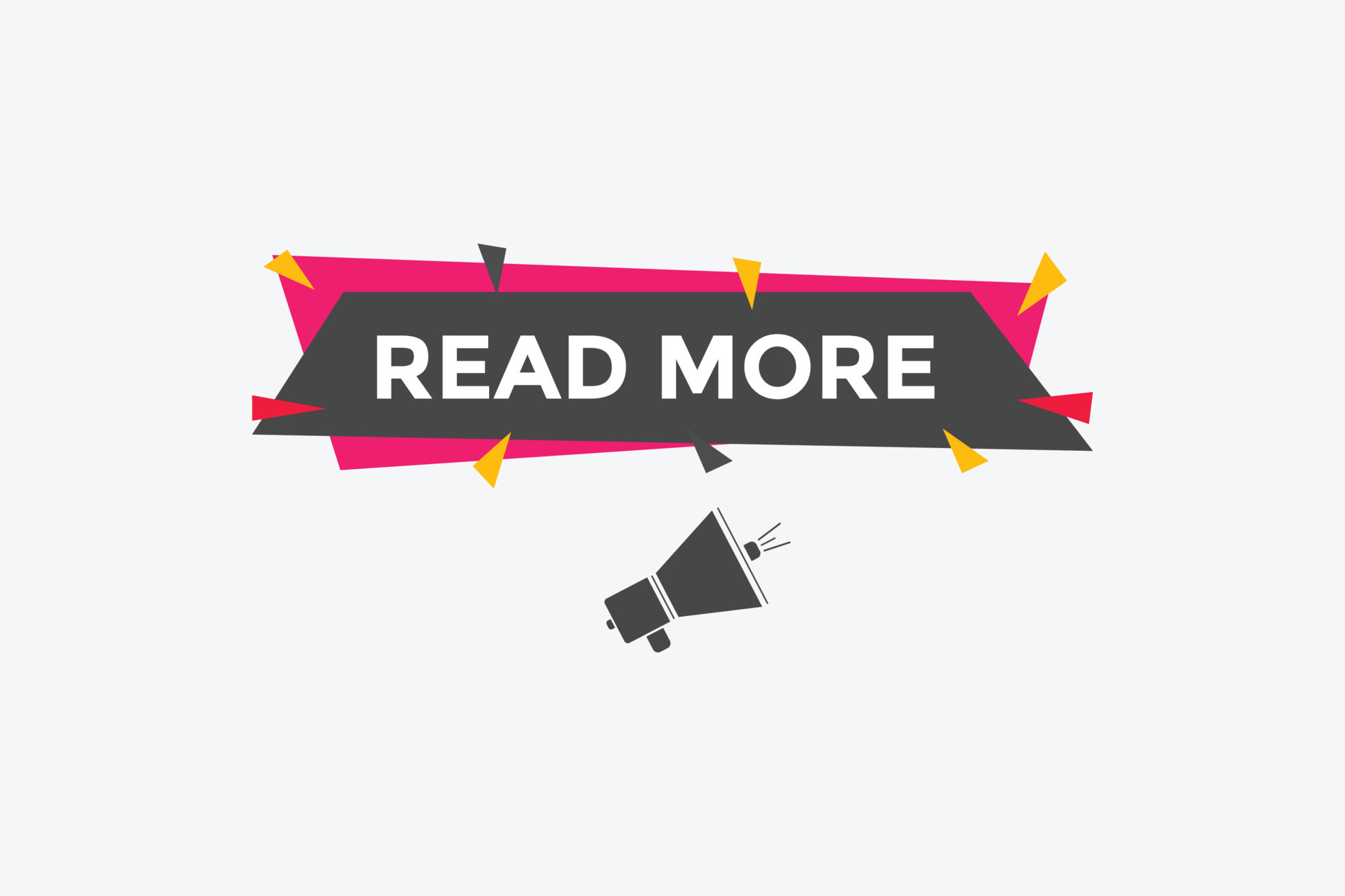 Read More Button Speech Bubbles Read More Text Colorful Web Template