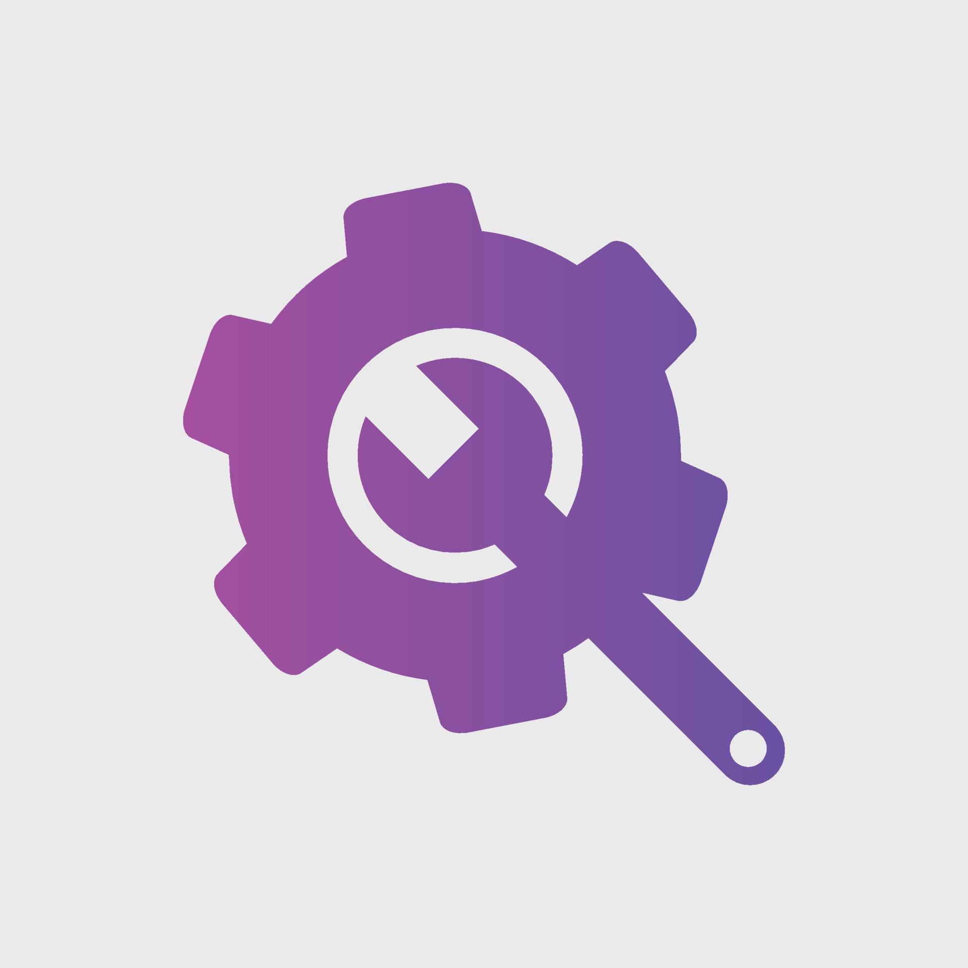 Setting Gear Line Icon Symbol For Ui Social Media Website Isolated On