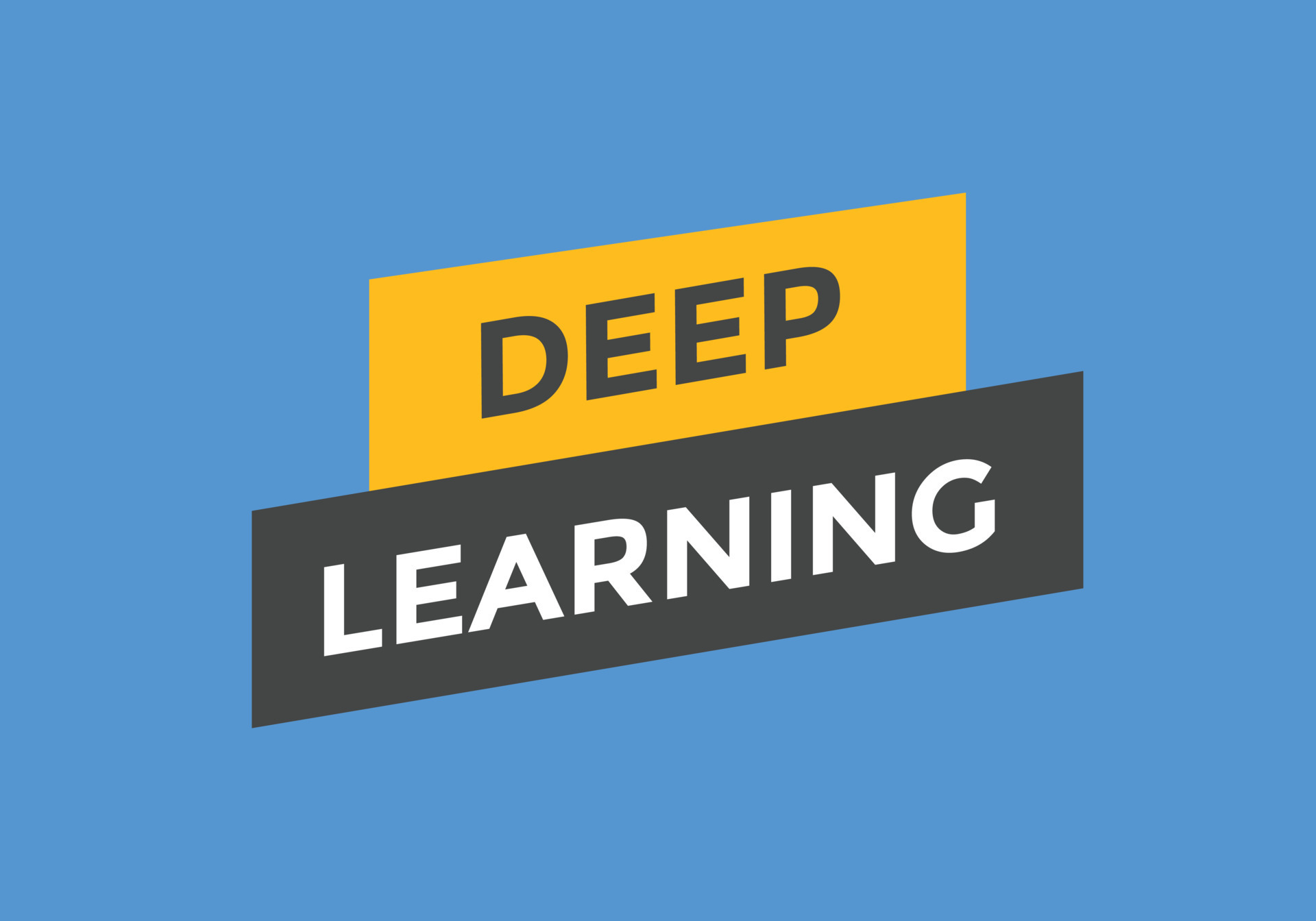 Deep Learning Text Button Deep Learning Speech Bubble Deep Learning Text Web Template Vector