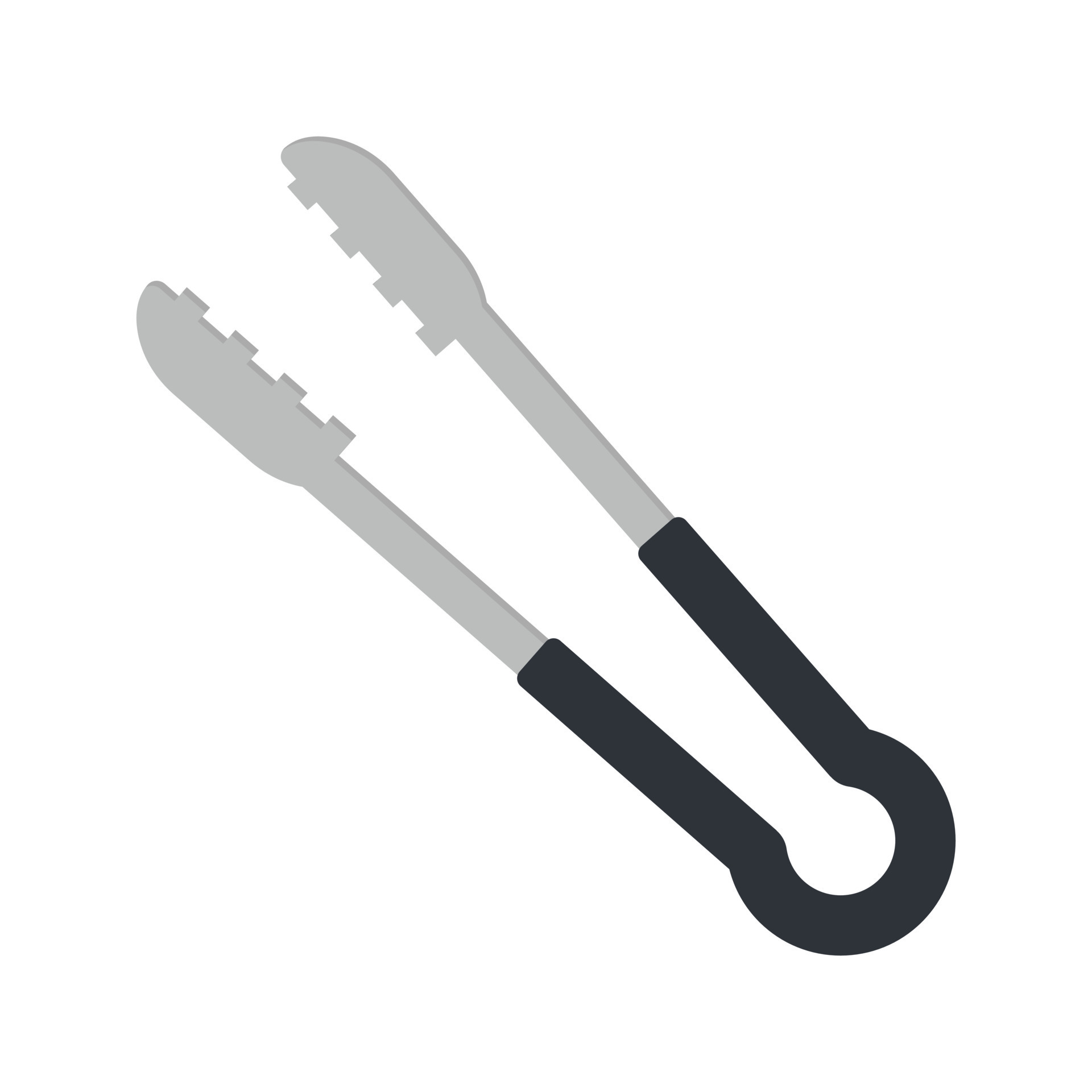 Kitchen tongs clipart vector illustration. Simple tongs sign flat ... Kitchen tongs clipart vector illustration. Simple tongs sign flat ...
