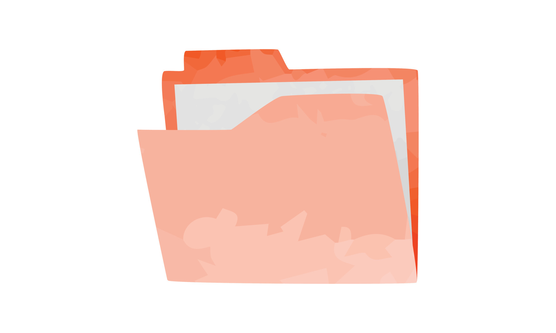 Open folder clipart. Folder with documents. Simple folder watercolor ... Open folder clipart. Folder with documents. Simple folder watercolor ...