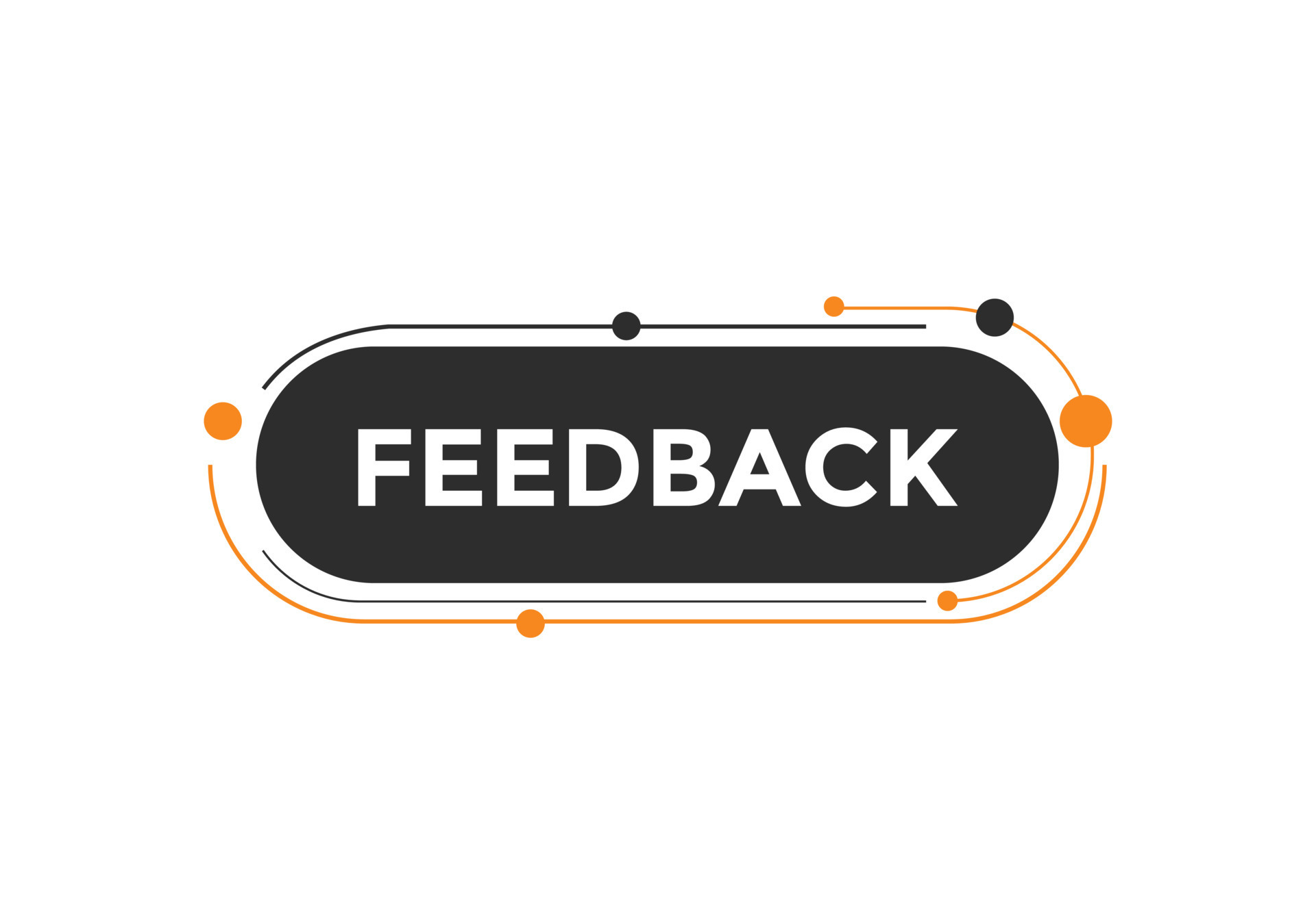 feedback button. feedback speech bubble. Colorful web banner. vector ... feedback button. feedback speech bubble. Colorful web banner. vector ...