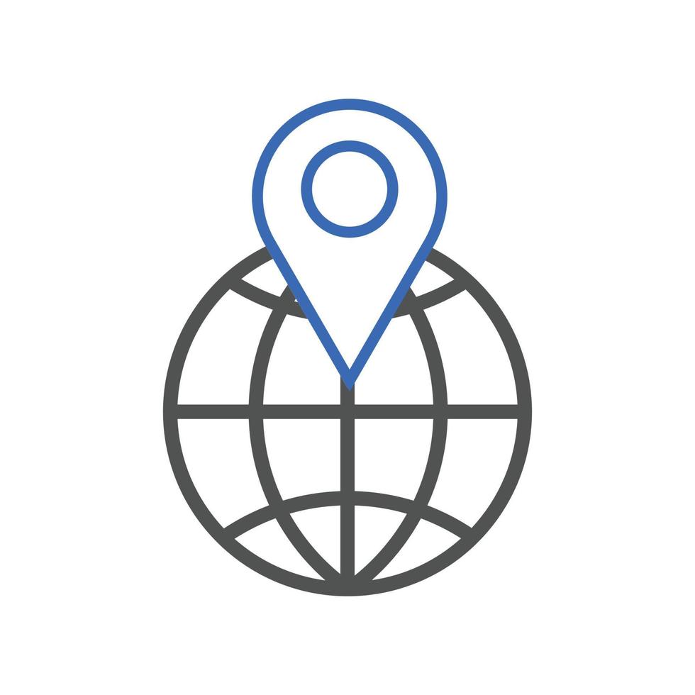 SEO local, desarrollo, íconos de marketing en Internet. conjunto de ...